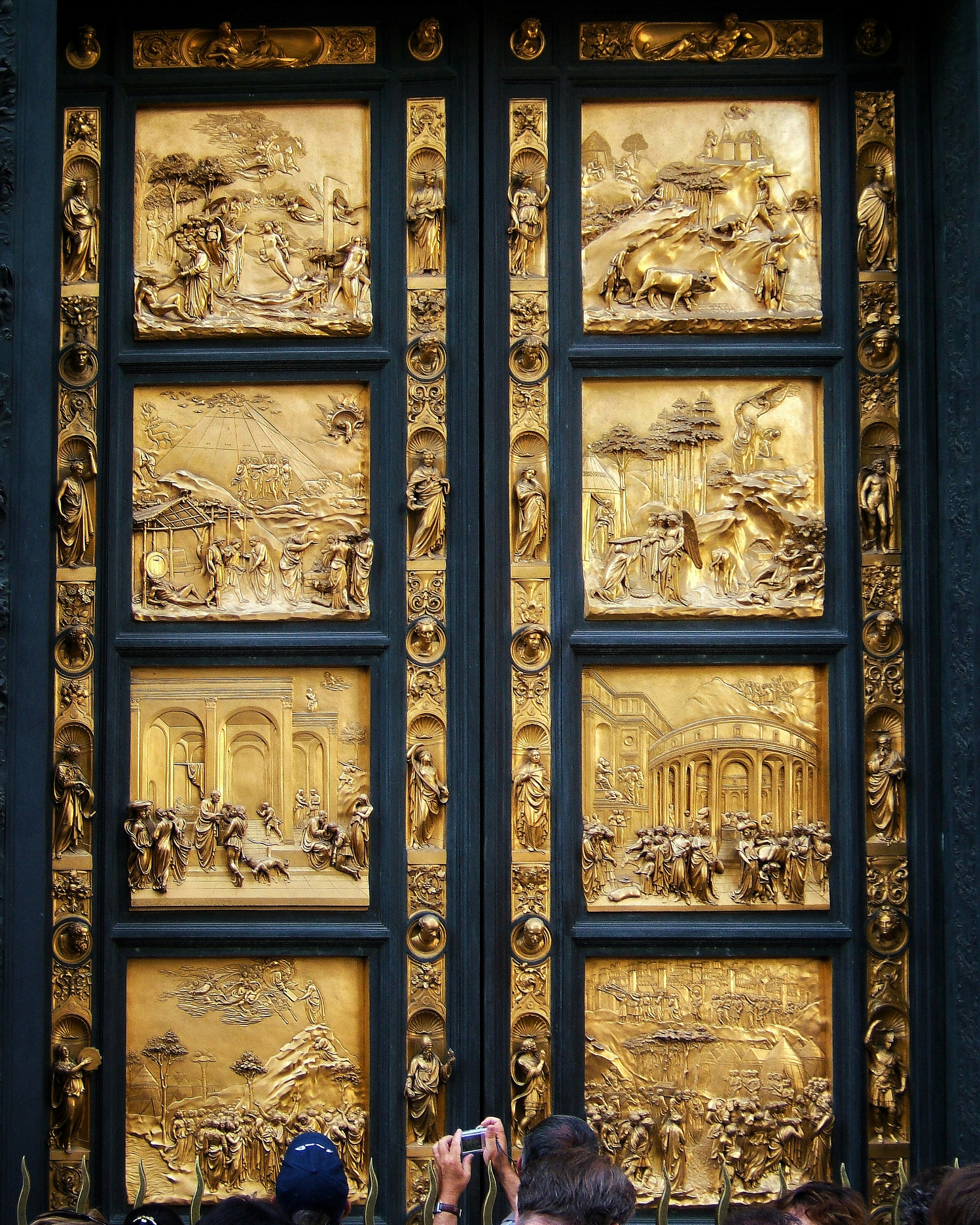 black wooden framed glass window