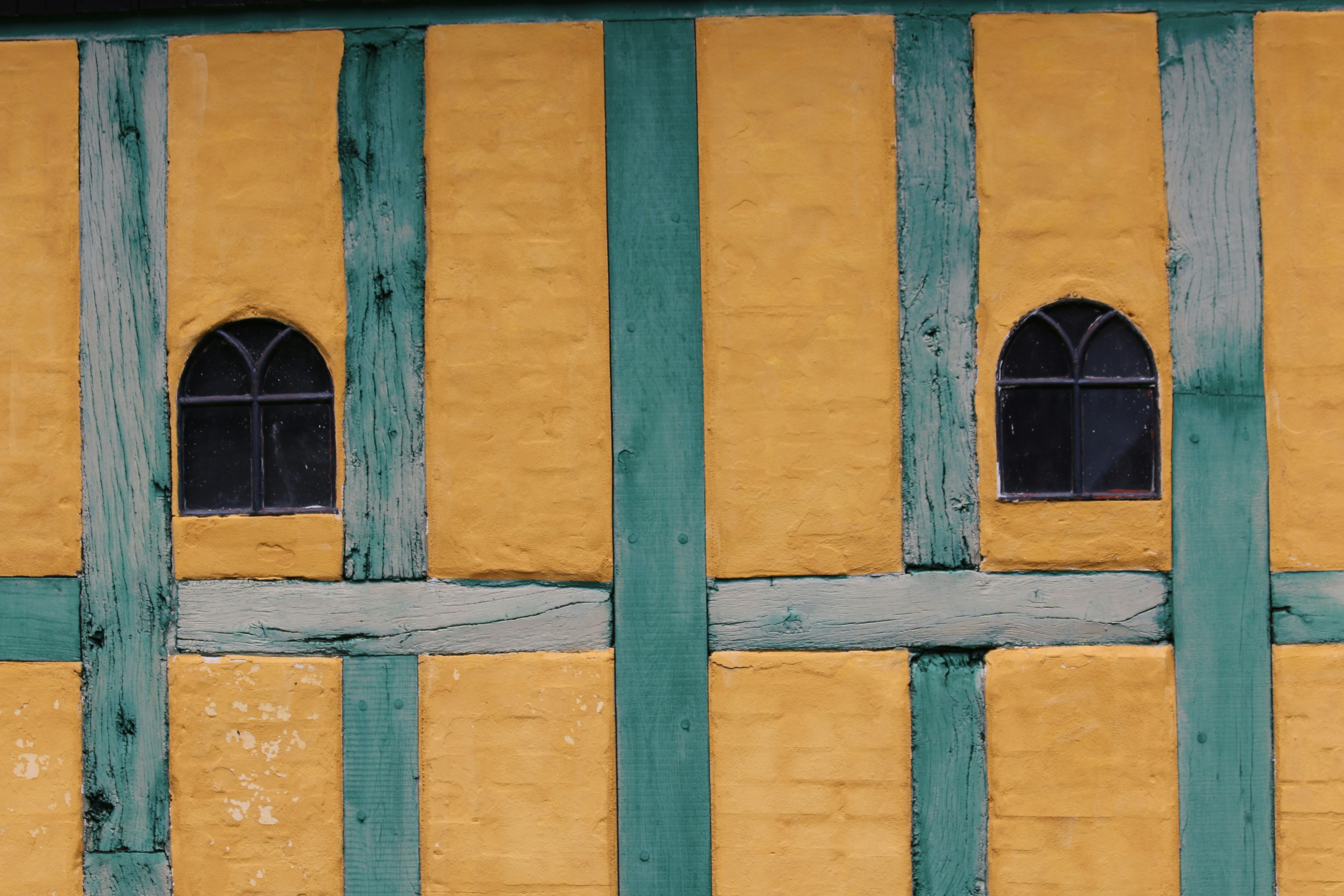 Blue wooden window frame during daytime photo – Free Building Image on ...