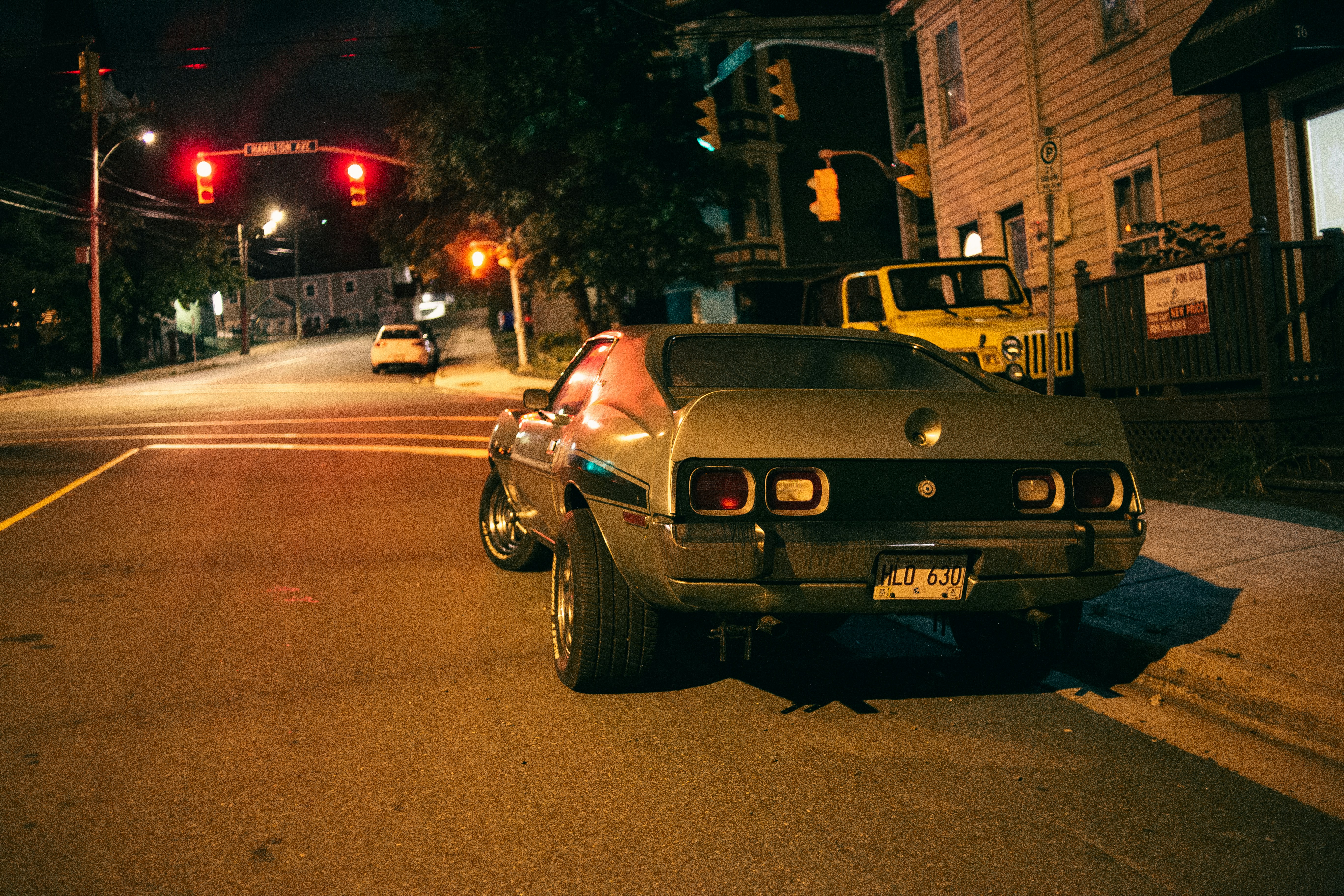 Yellow porsche 911 on road during night time photo – Free Car Image on ...