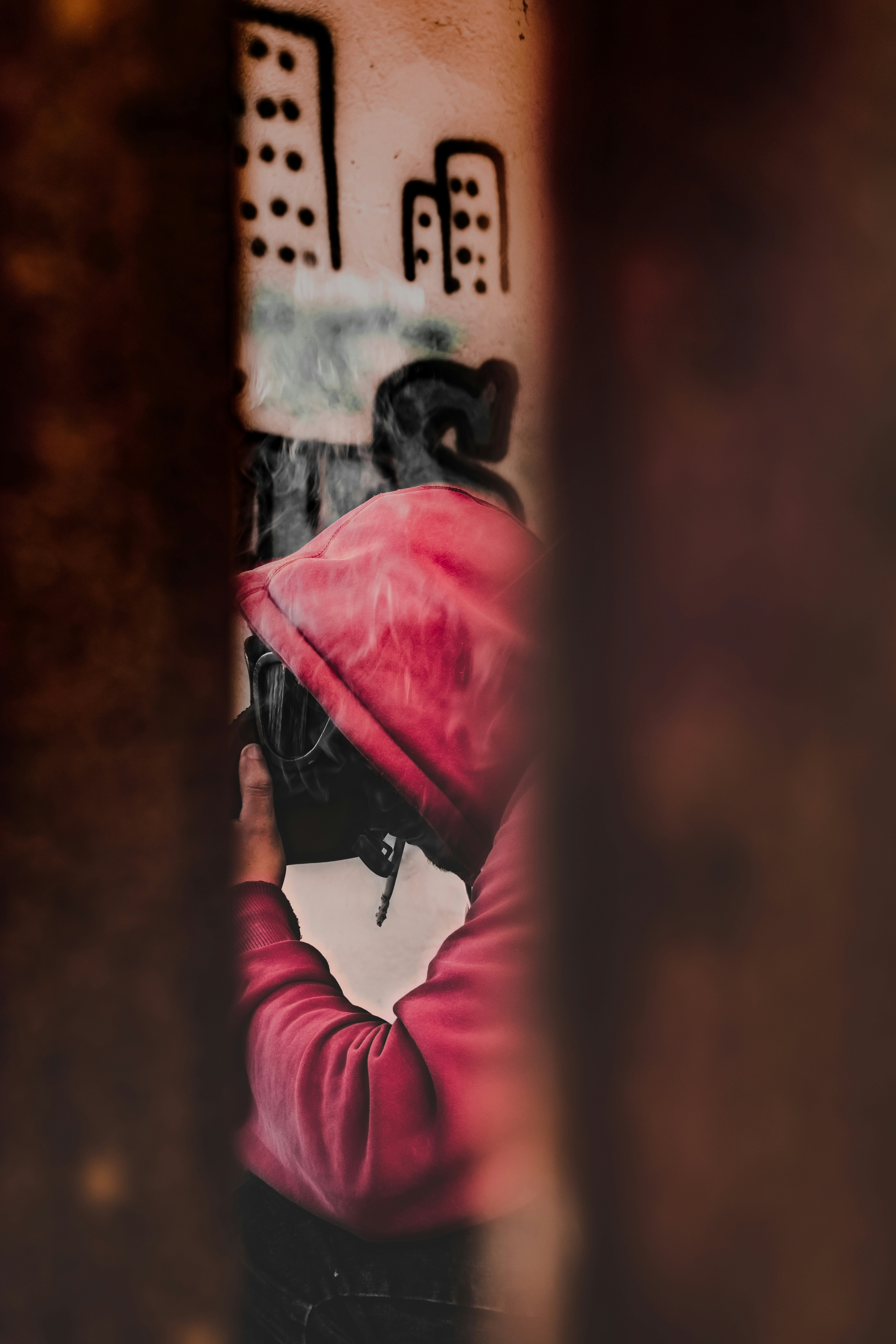 Urban Reflection: A Moment in the Shadows