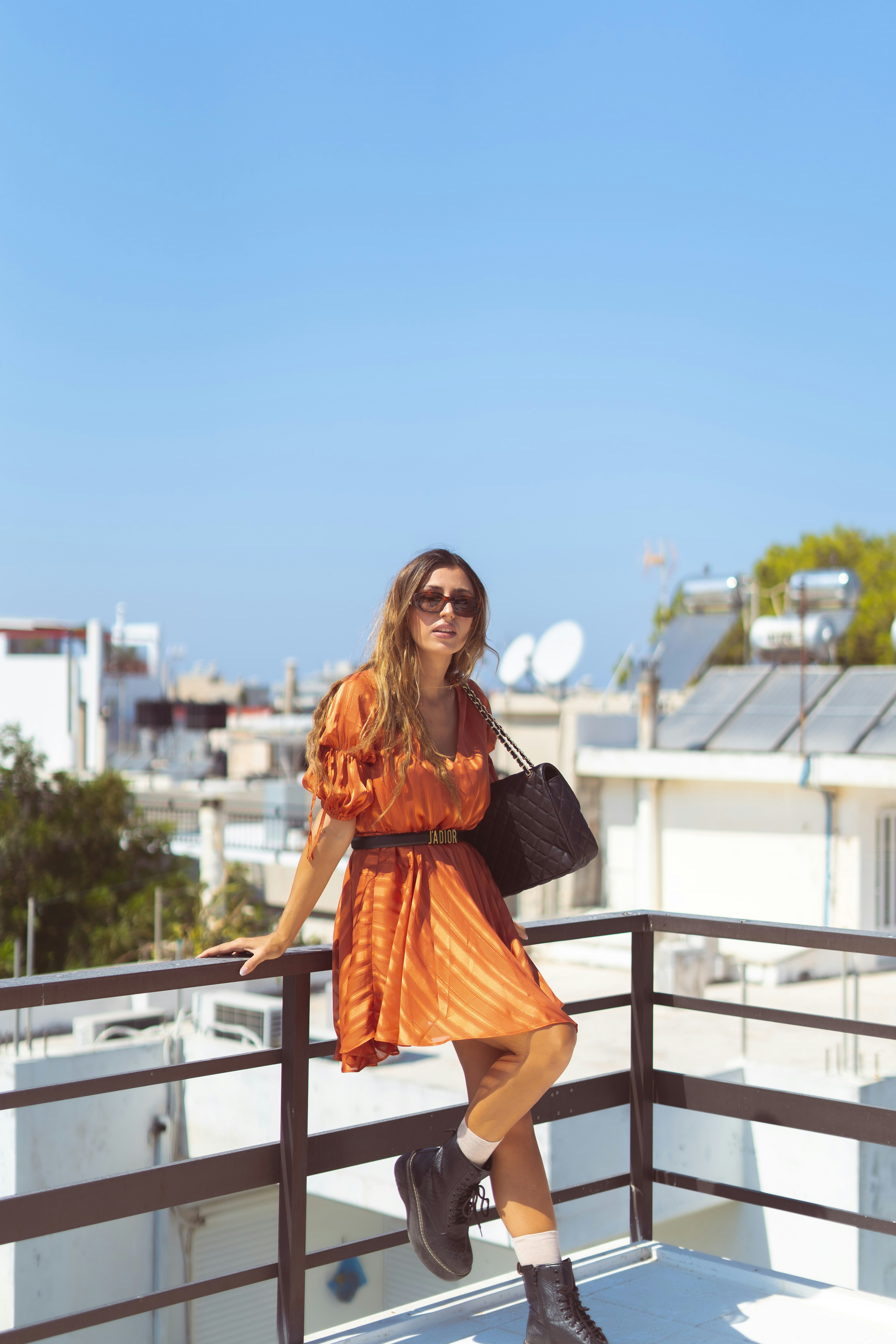 Urban Elegance: A Summer's Day on the Rooftop