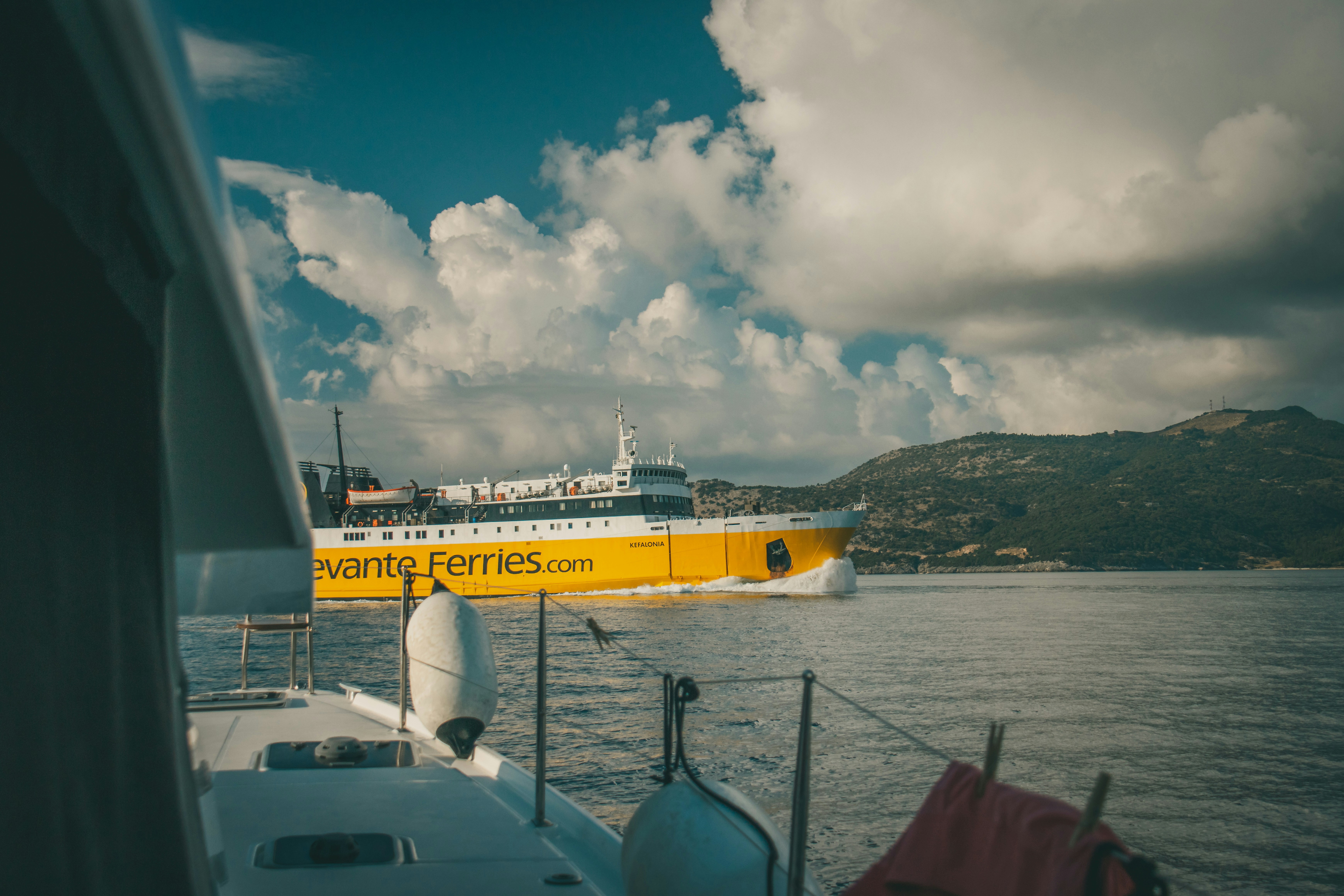 Travel around Greece yachts in Ionic Sea