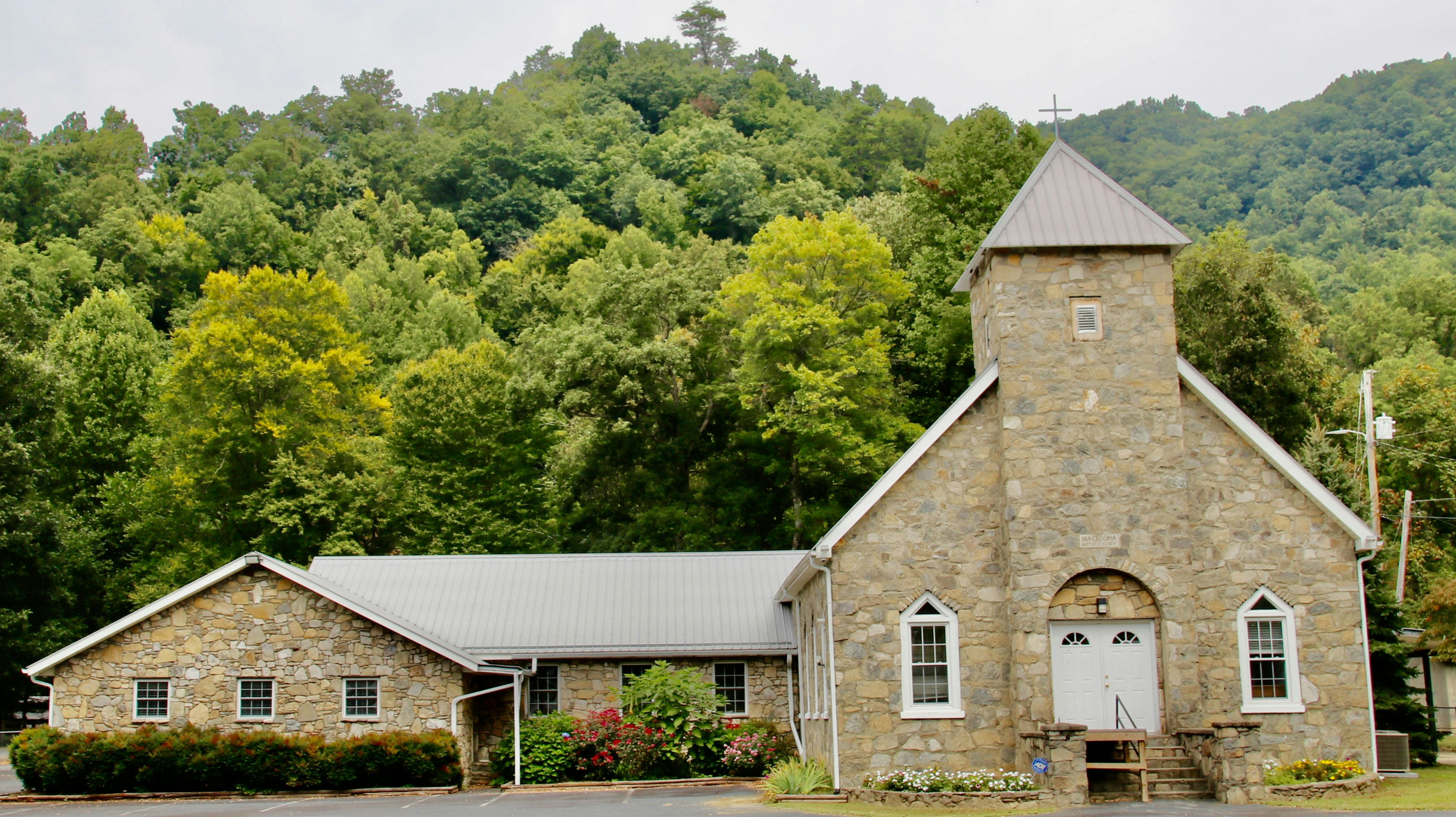 Stone Sanctuary Amid Verdant Hills