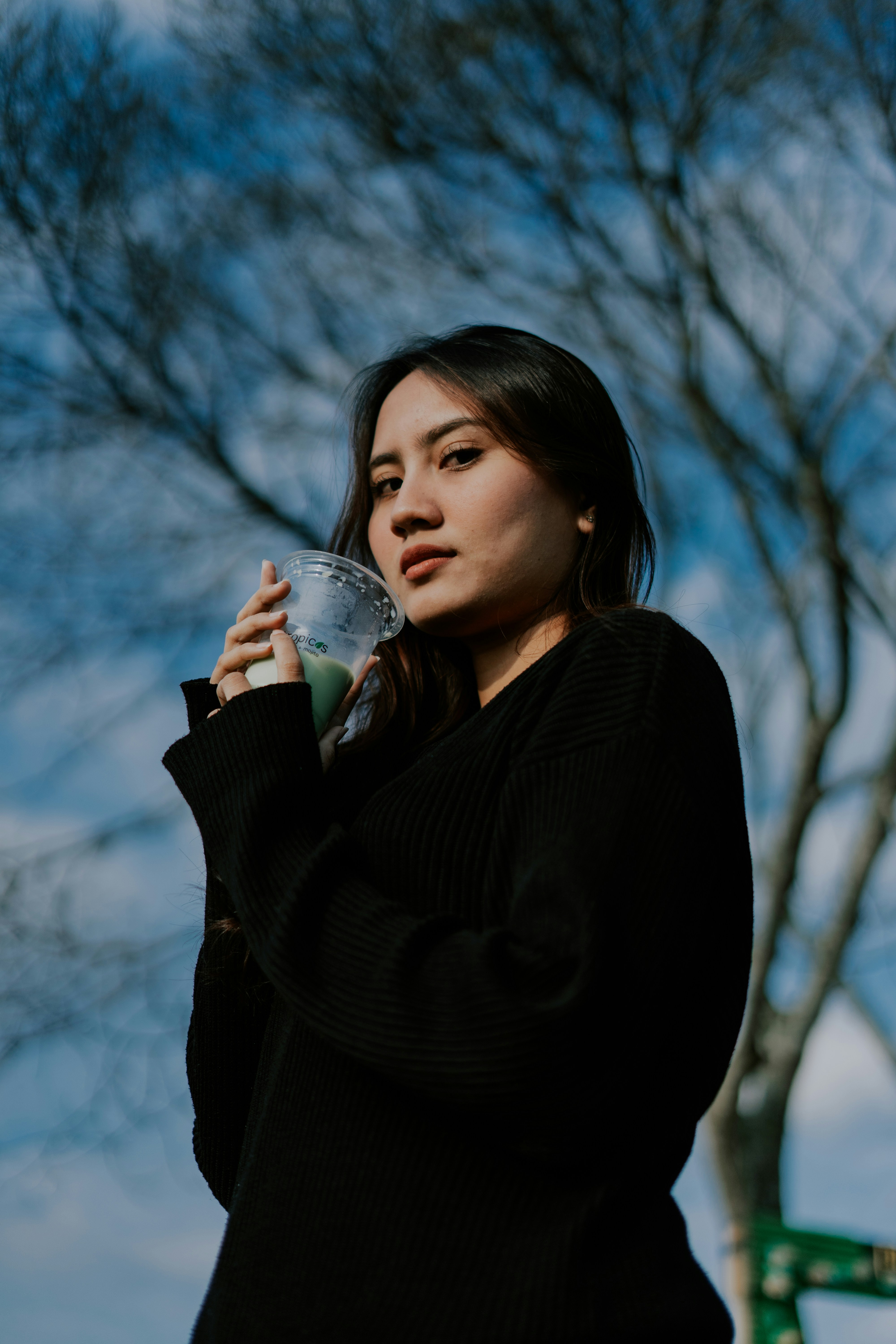 Midday Glow: A Quiet Moment with Cold Brew