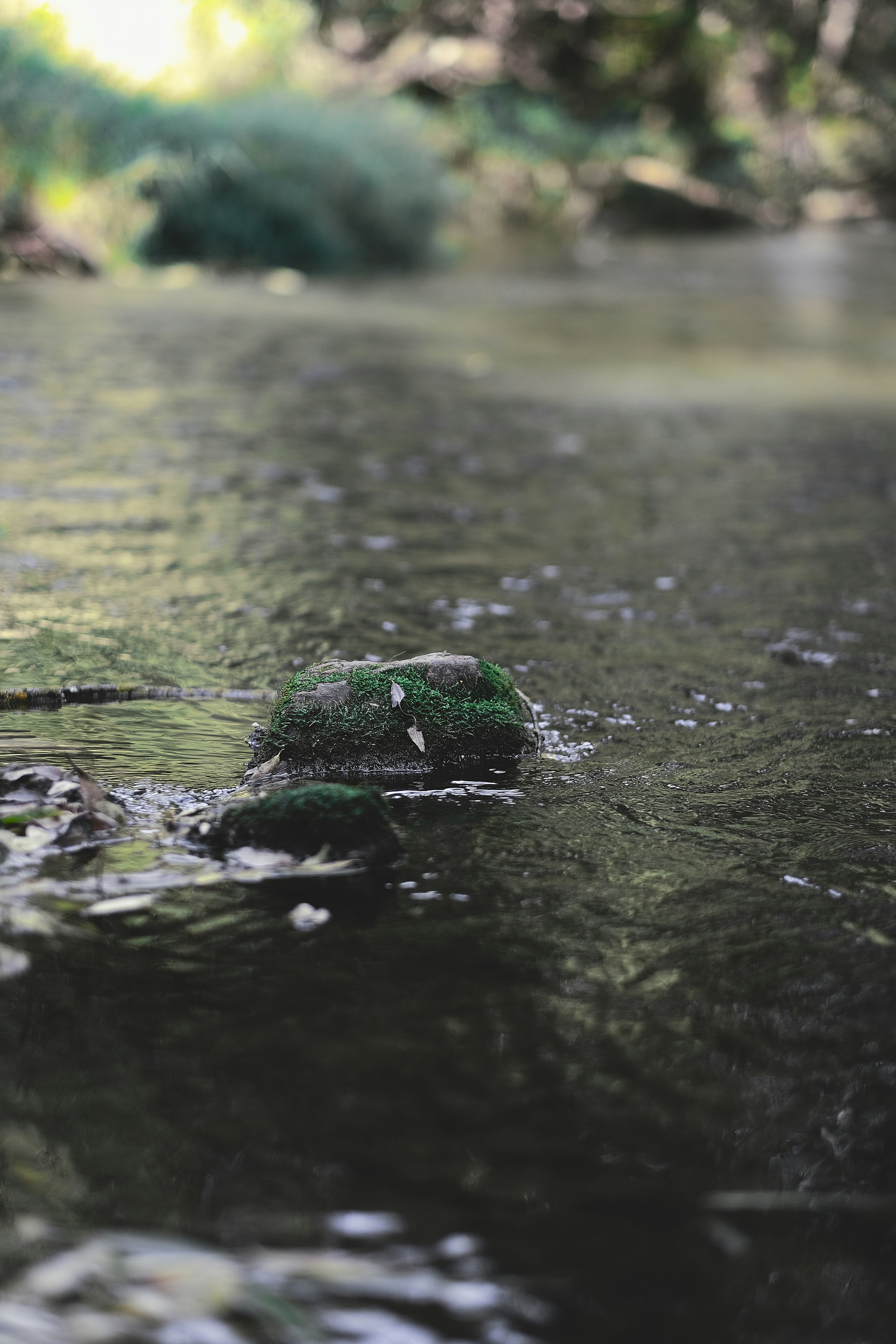 Un rocher au milieu d’une rivière photo – Photo L'eau Gratuite sur Unsplash