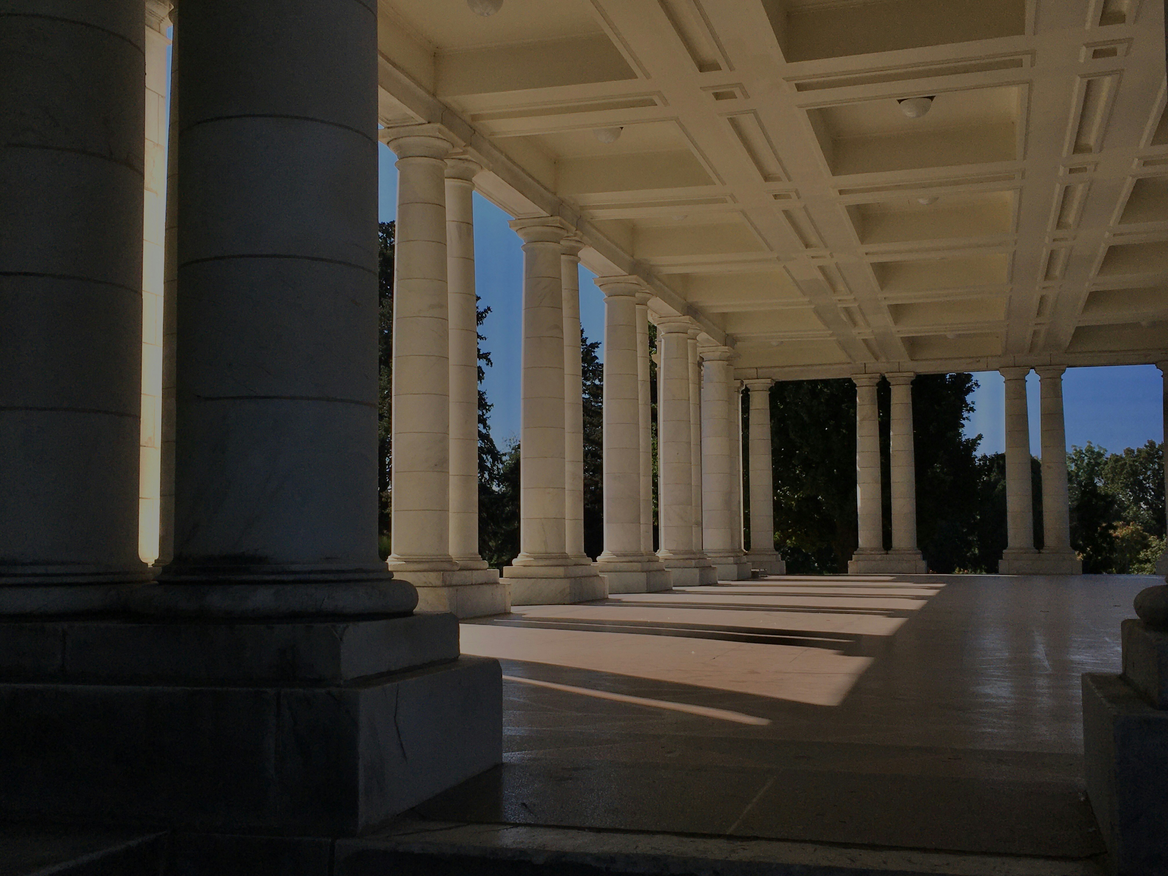 Architectural Harmony in Shadow and Light