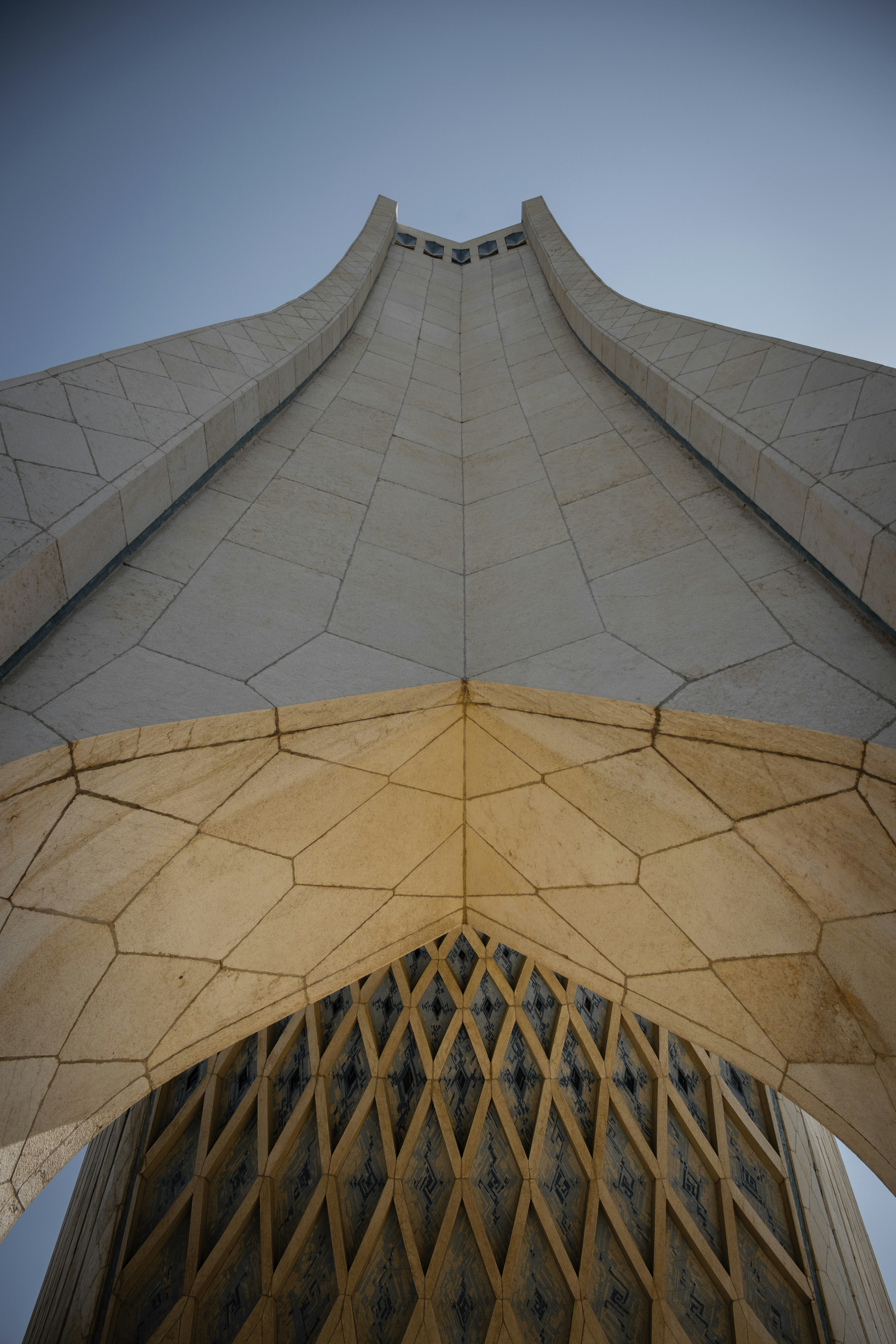 Apex of Stone: Converging Arches Toward the Sky