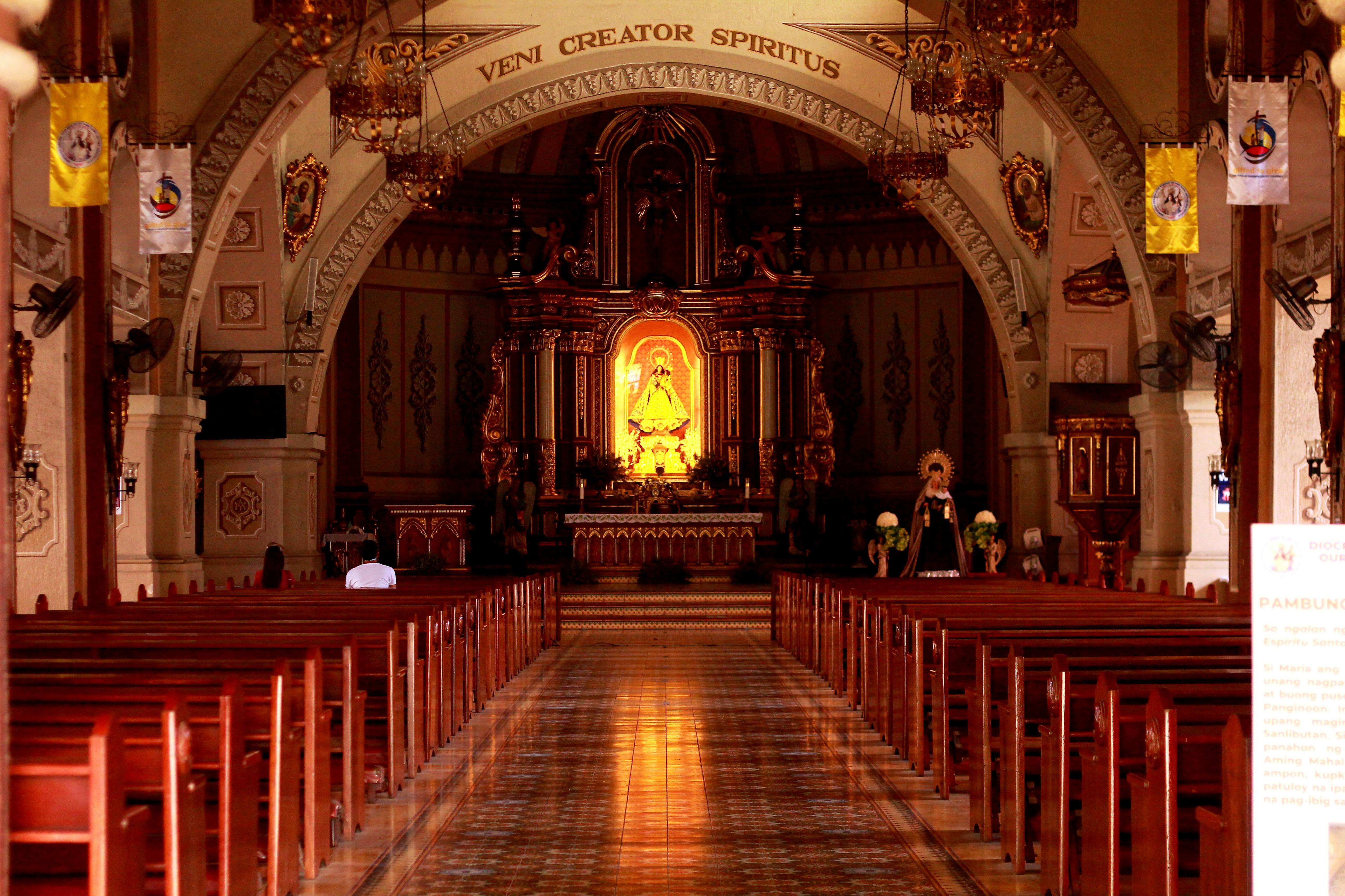Our Lady of the Abandoned Church
San Roque, Marikina City, NCR
Philippines | a view of a church from the back of the pews