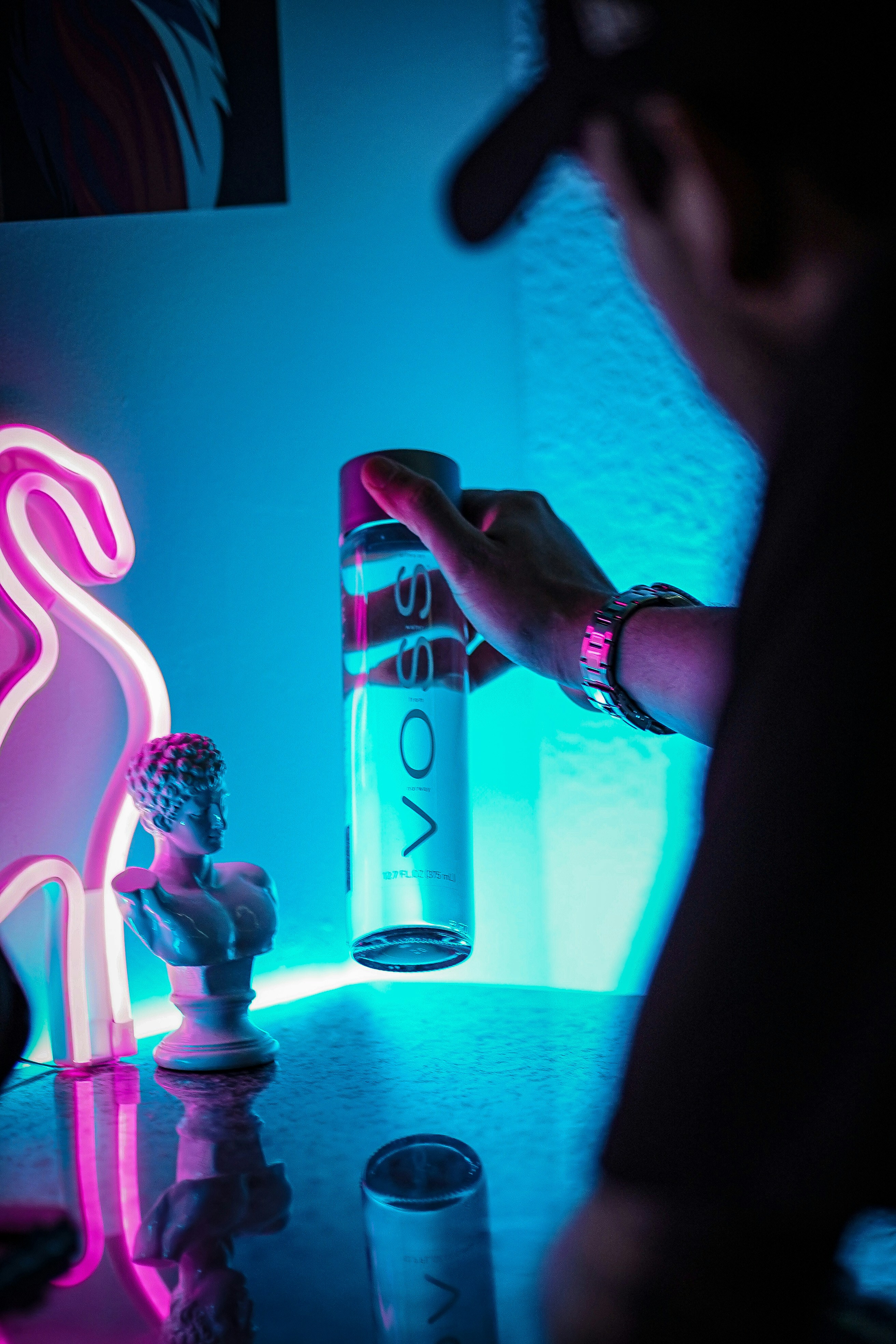 Neon Mist and a Spray of Color