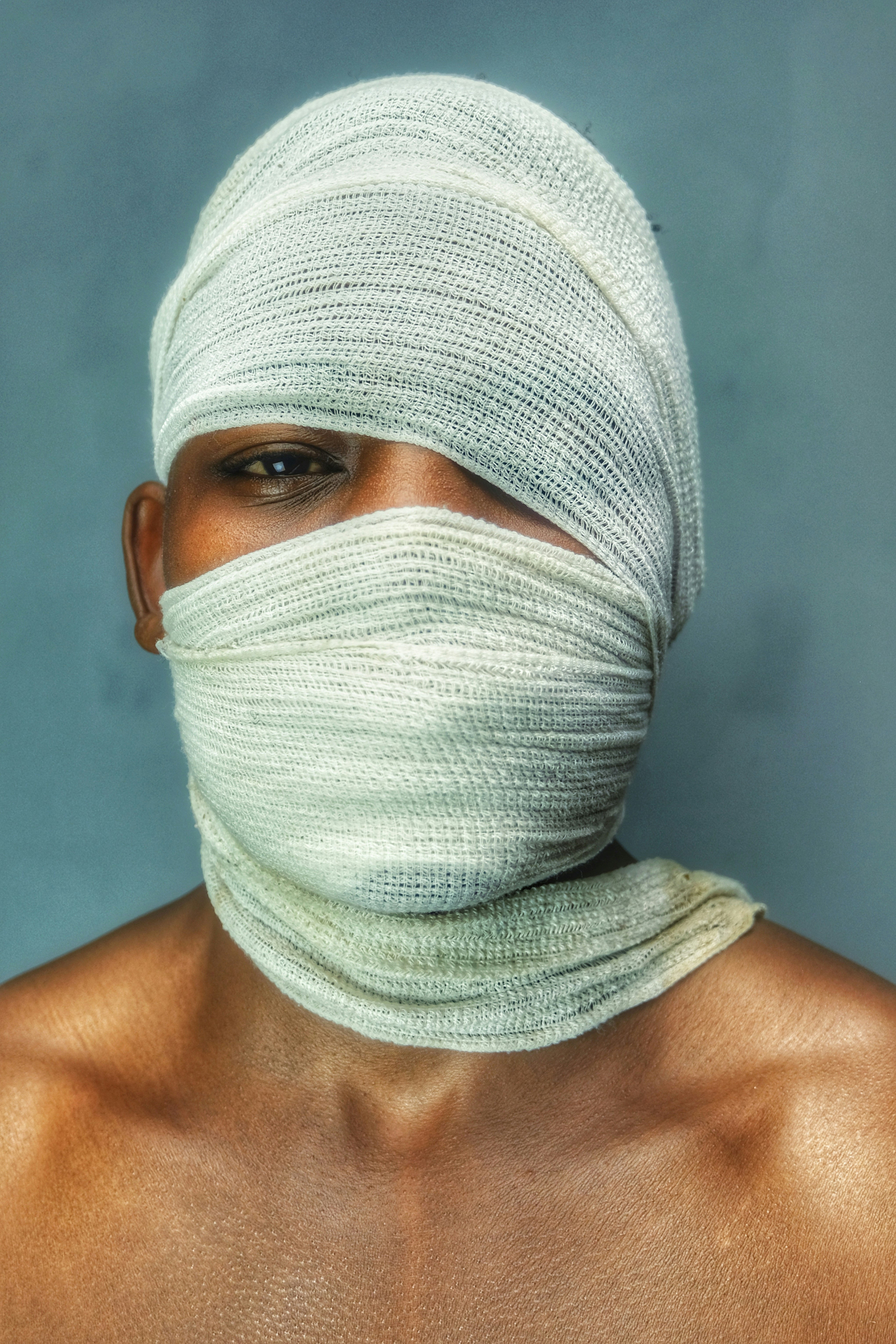 A man with a bandage on his face photo – Free Human Image on Unsplash