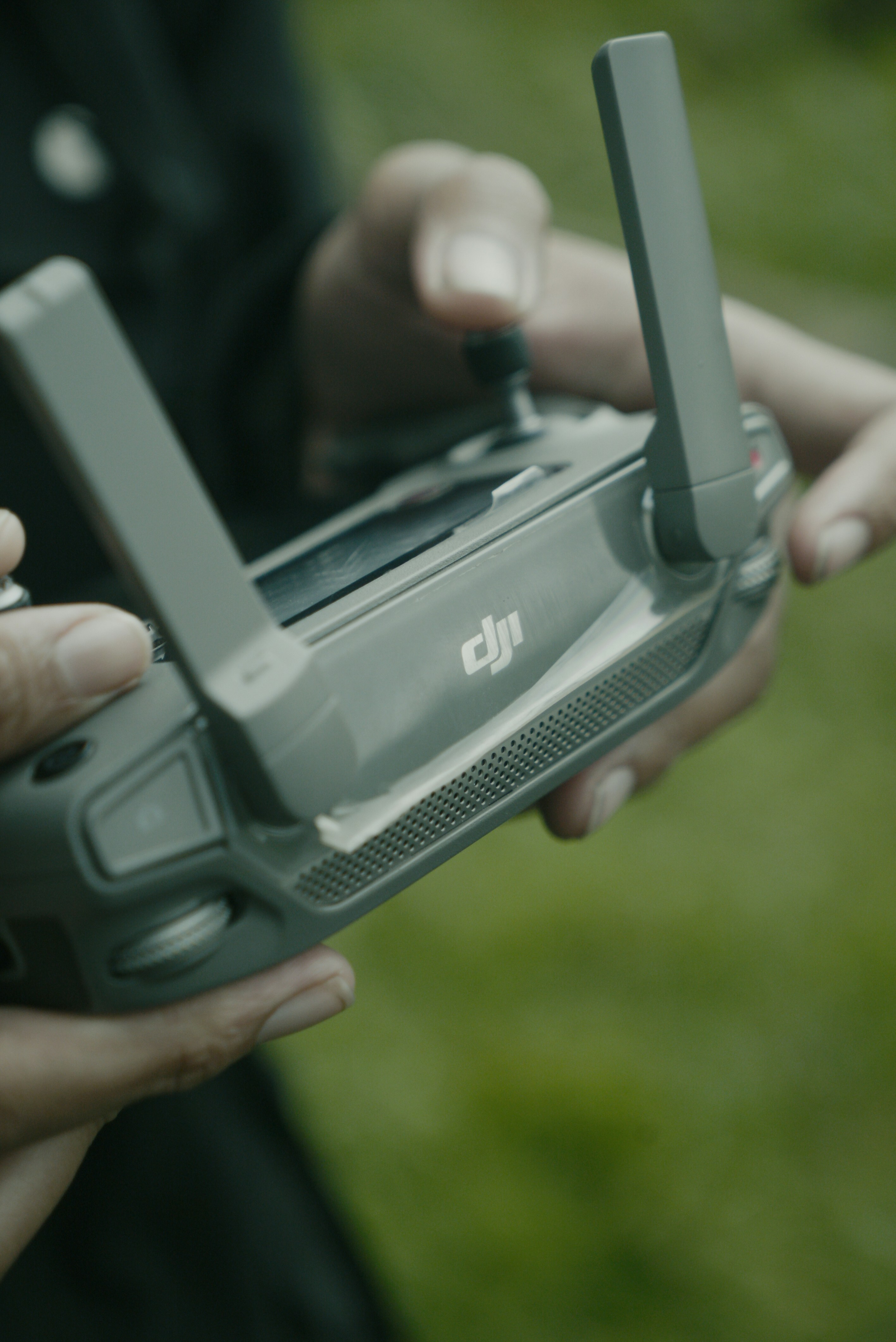 Steady Hands, Quiet Control: A DJI Drone Controller in Focus