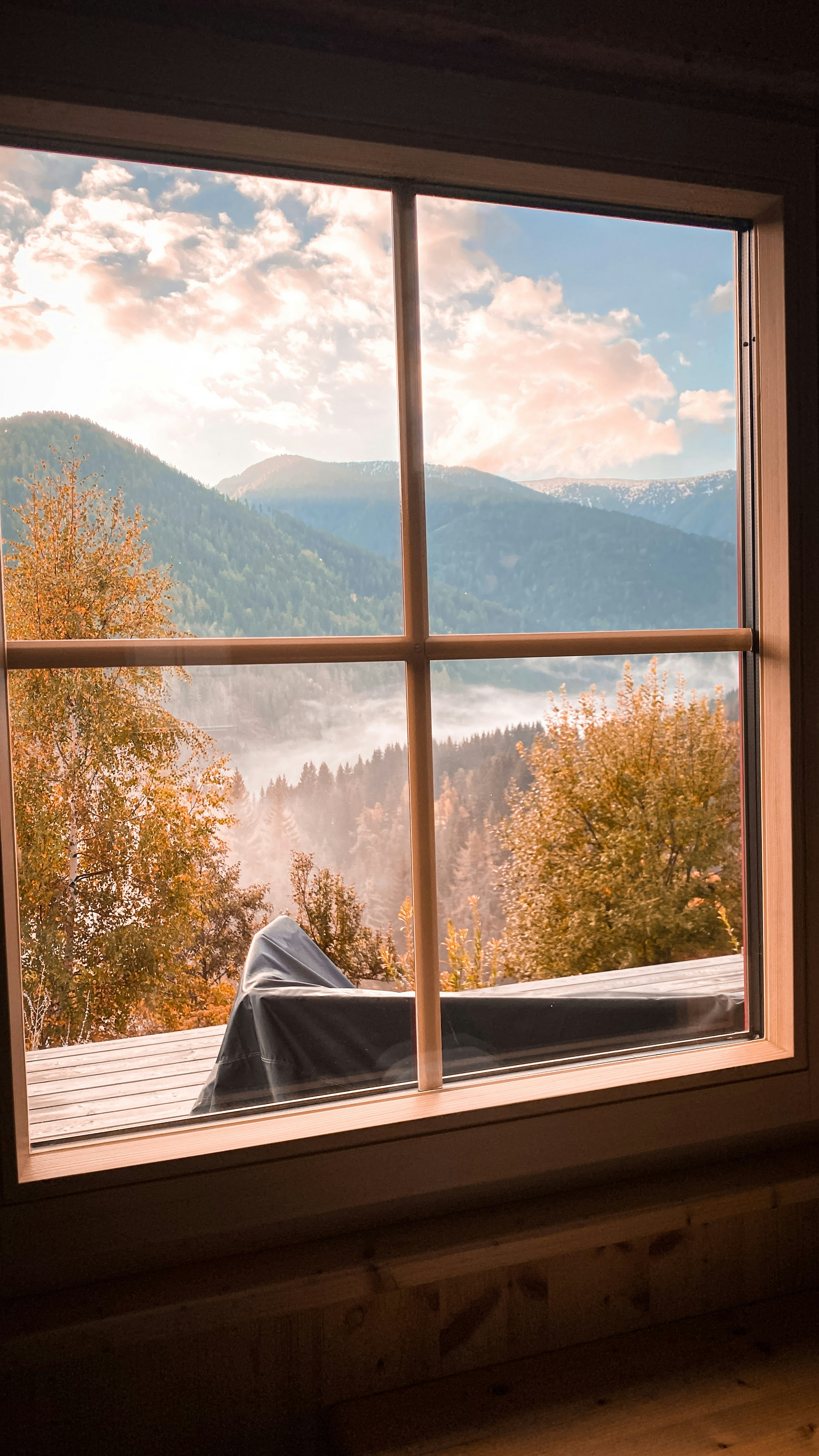 Mountain Window View