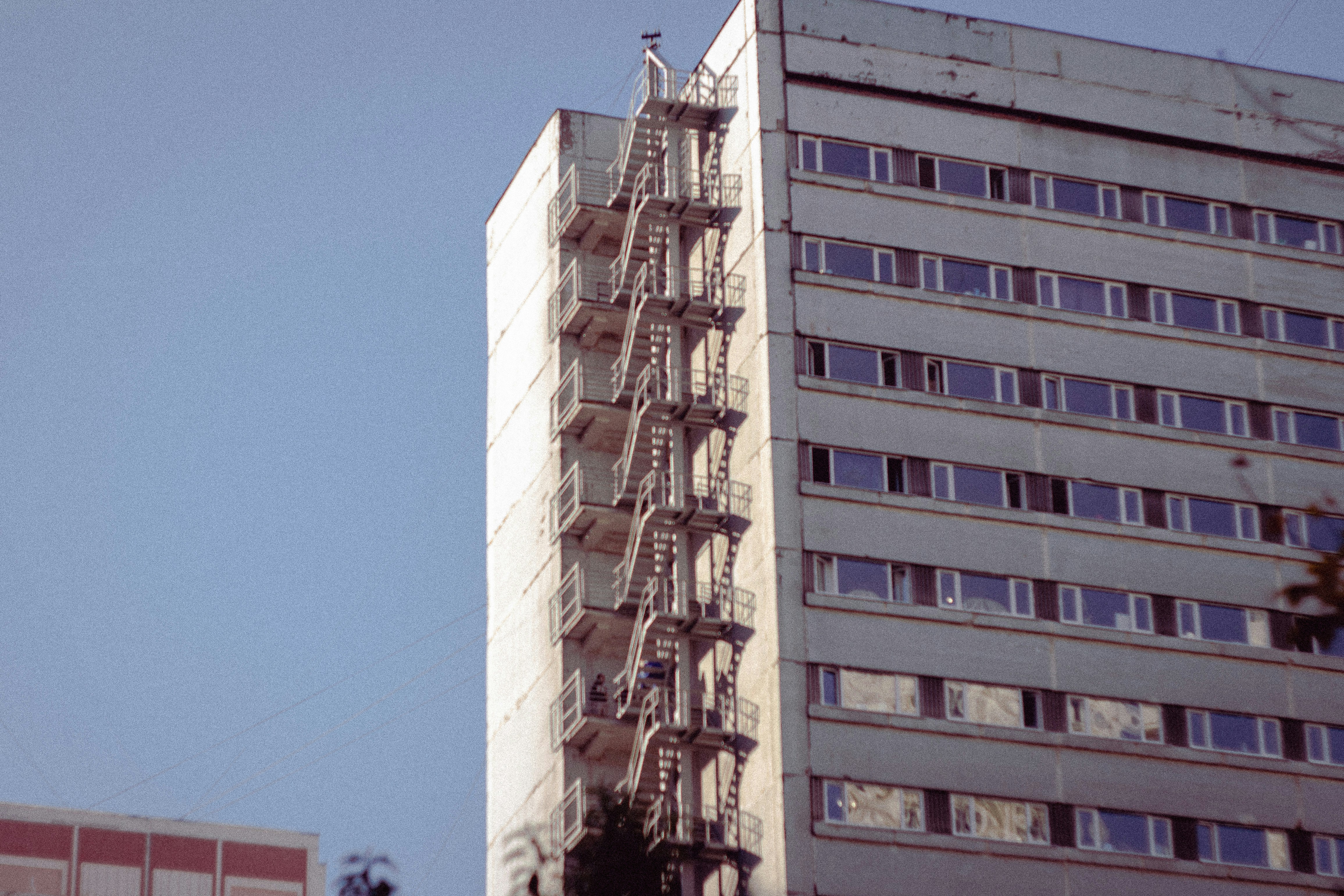 Urban Ascent: The Silent Stairway