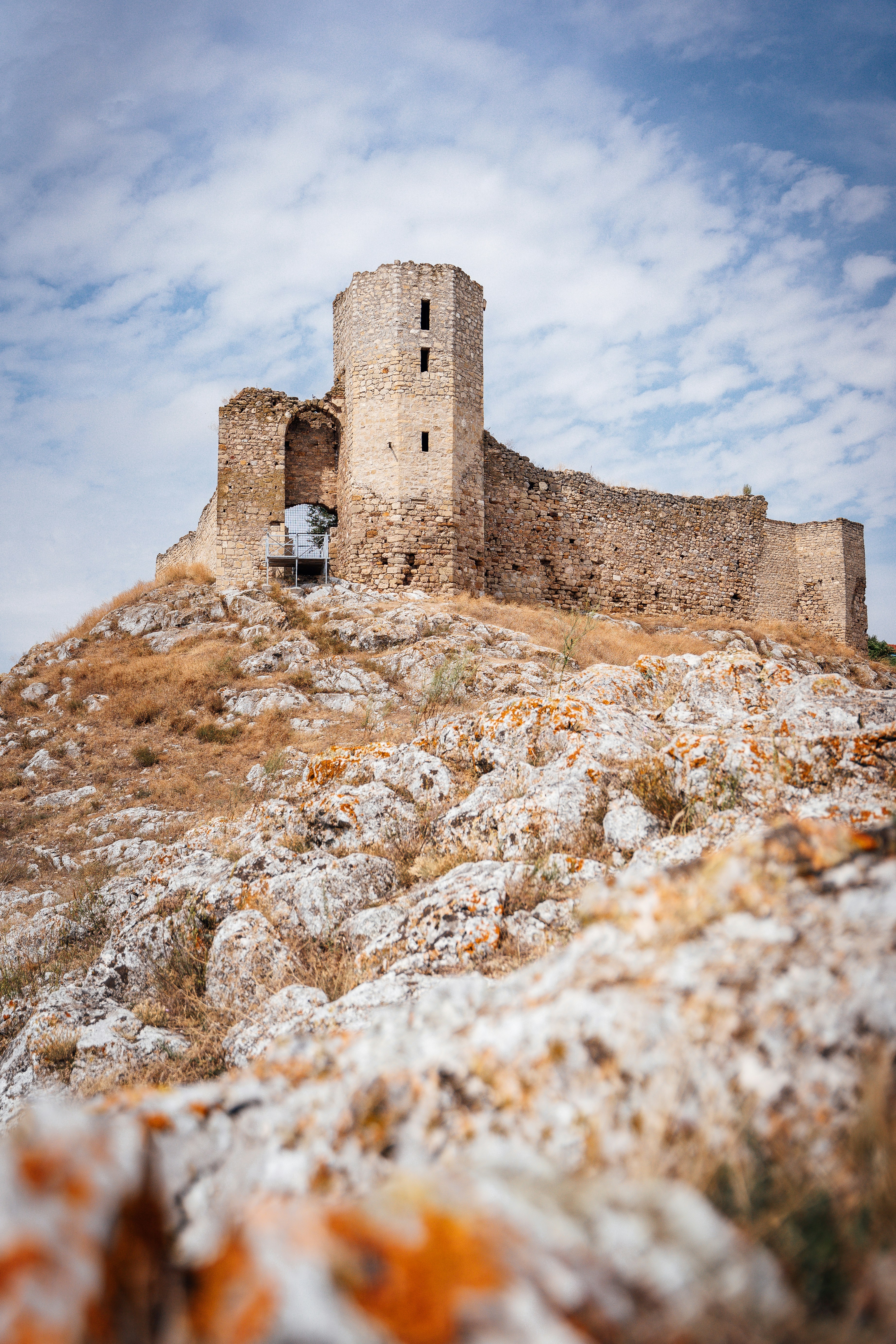 A castle on top of a rocky hill photo – Free Enisala Image on Unsplash
