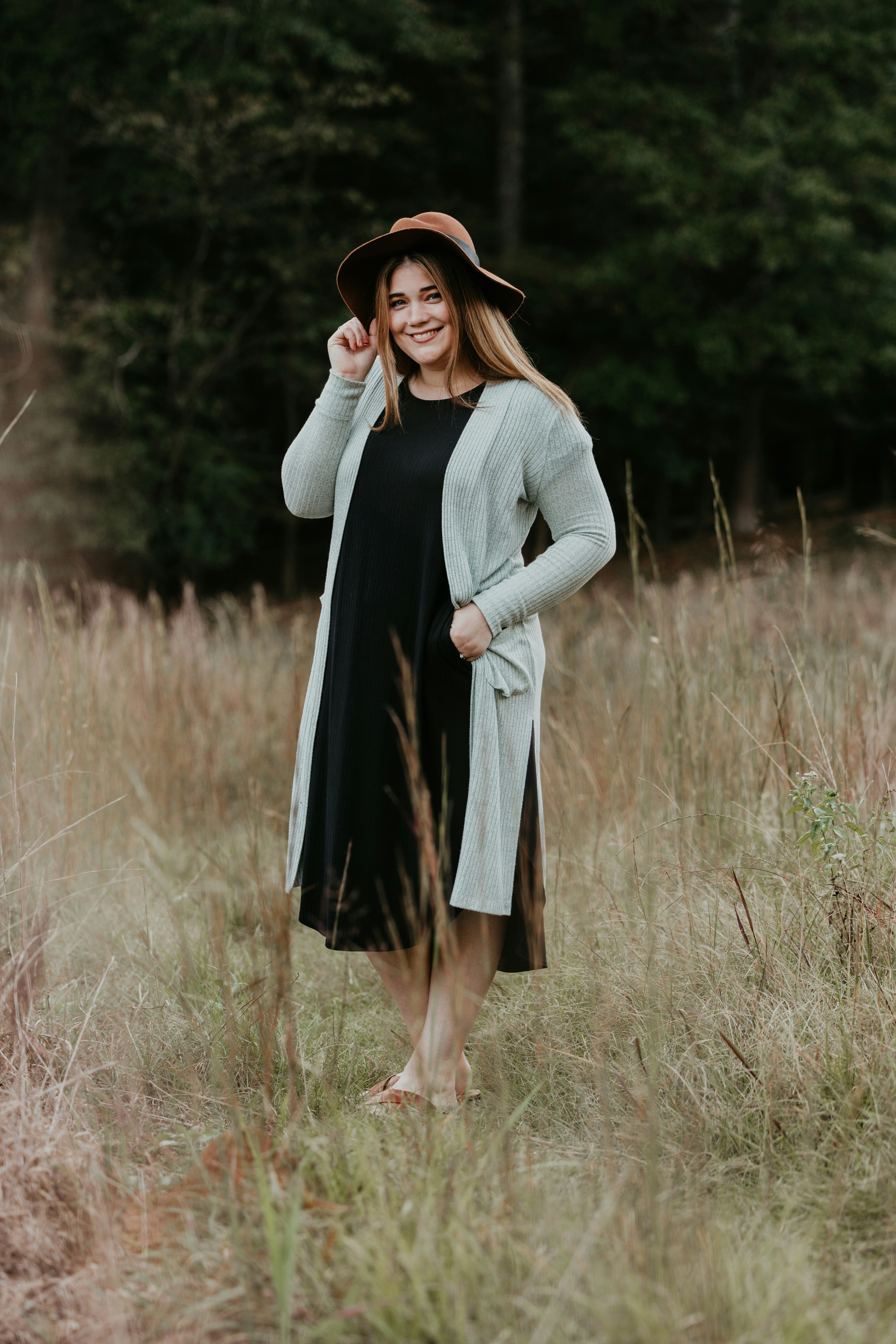 Heritage Field Portrait: A Relaxed Moment in Weary Grass