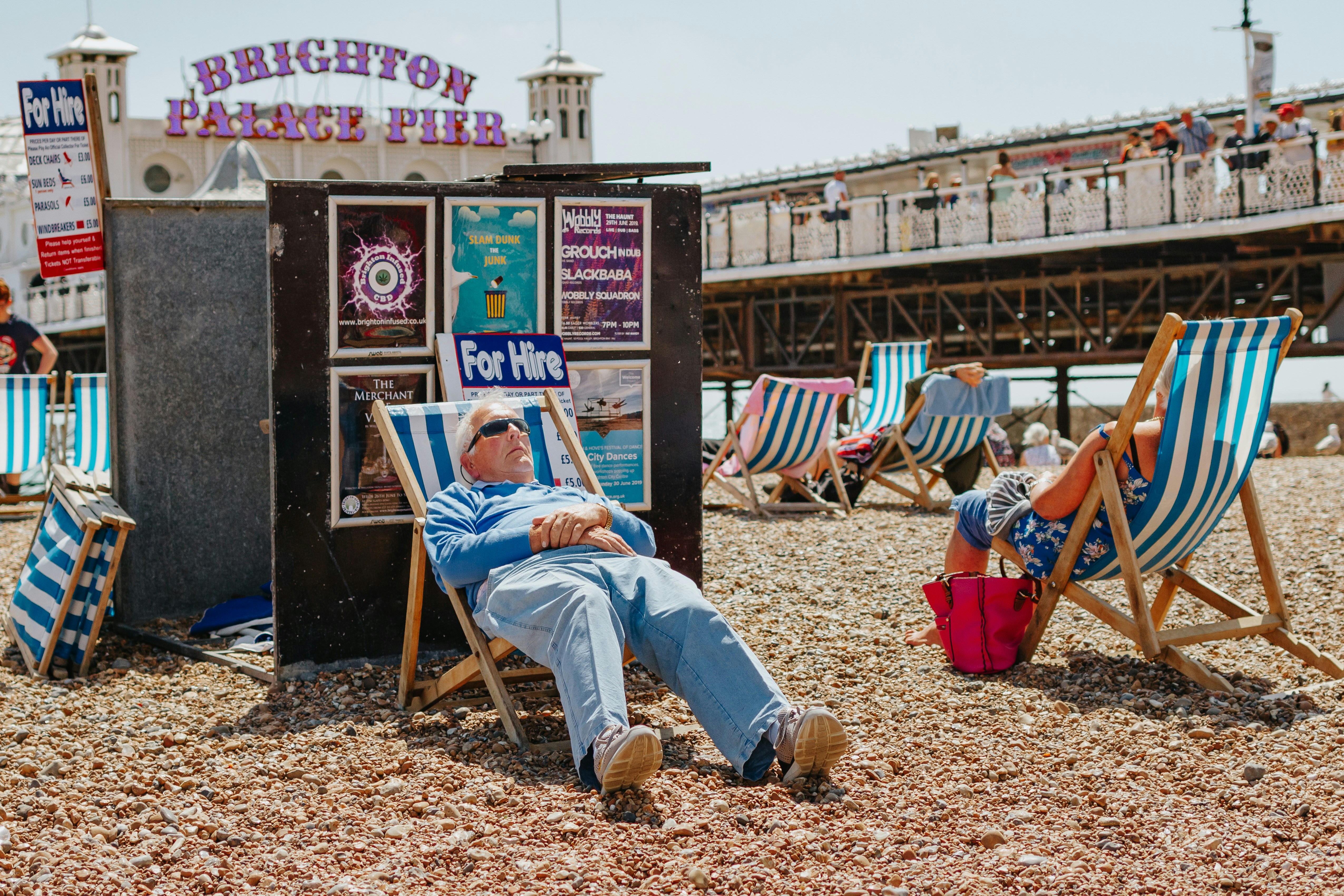 Lazy Afternoon Under the Pier
