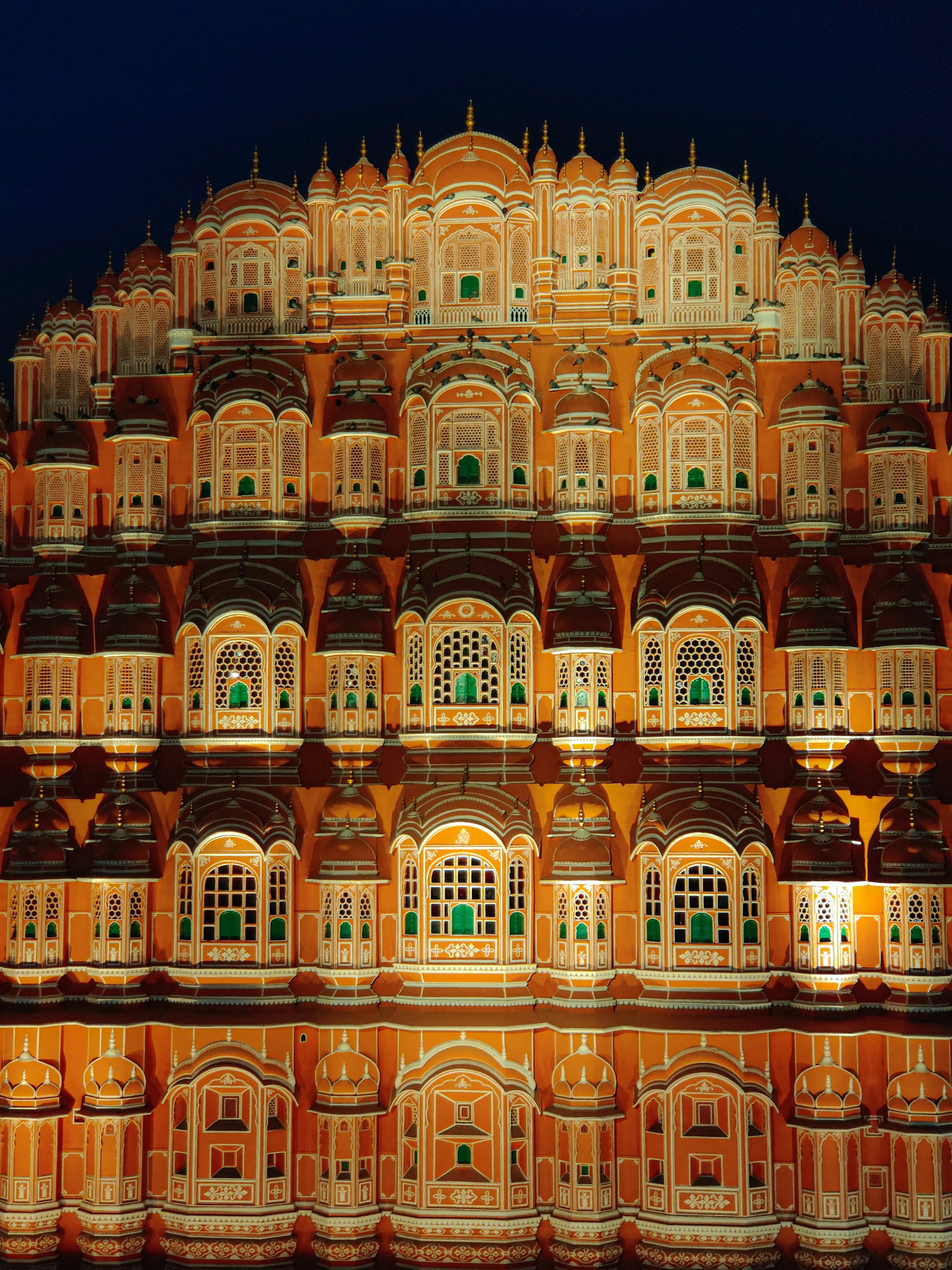 A very tall building with lots of windows photo – Free Rajasthan Image ...