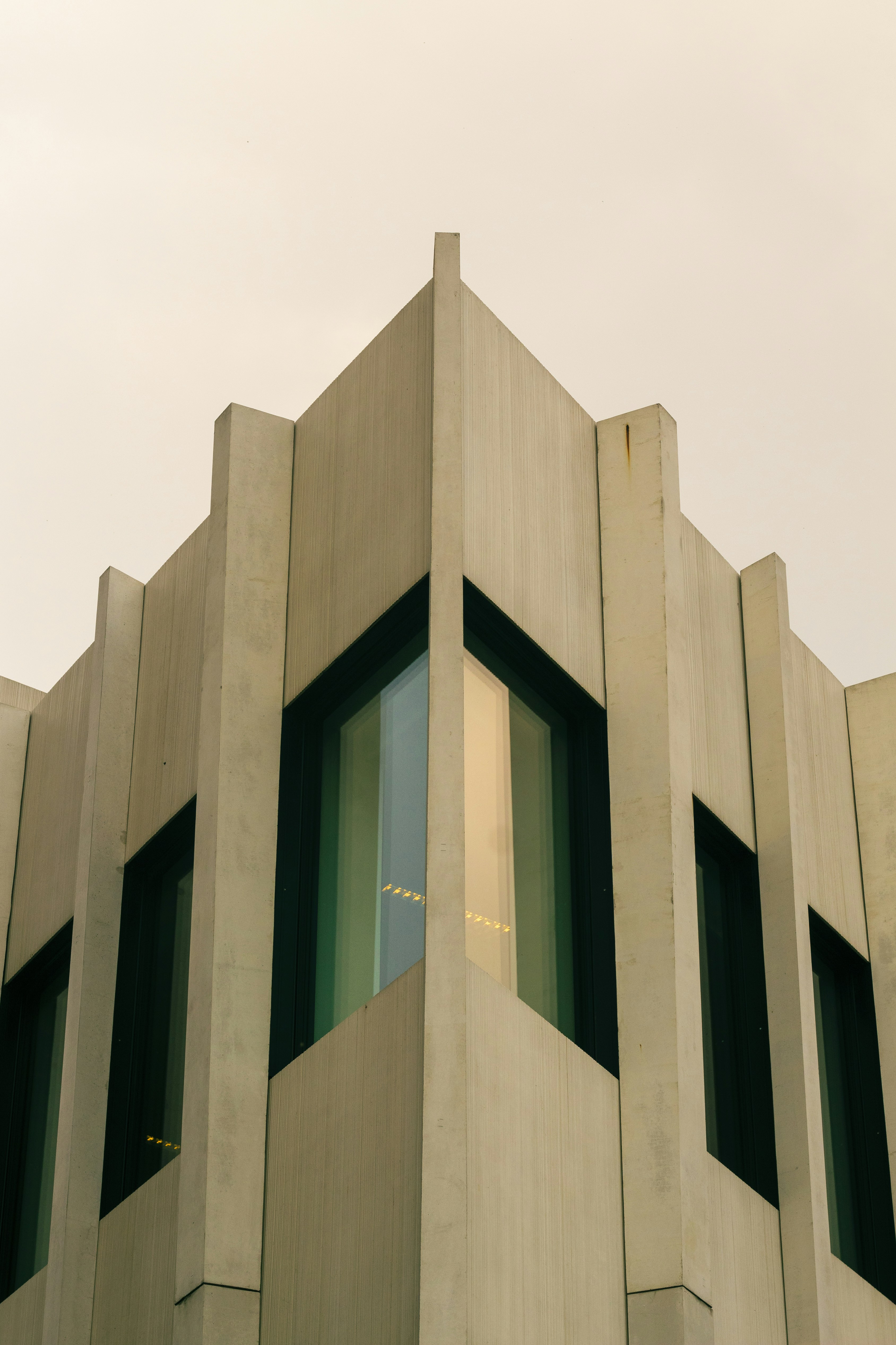 a tall building with a clock on the side of it