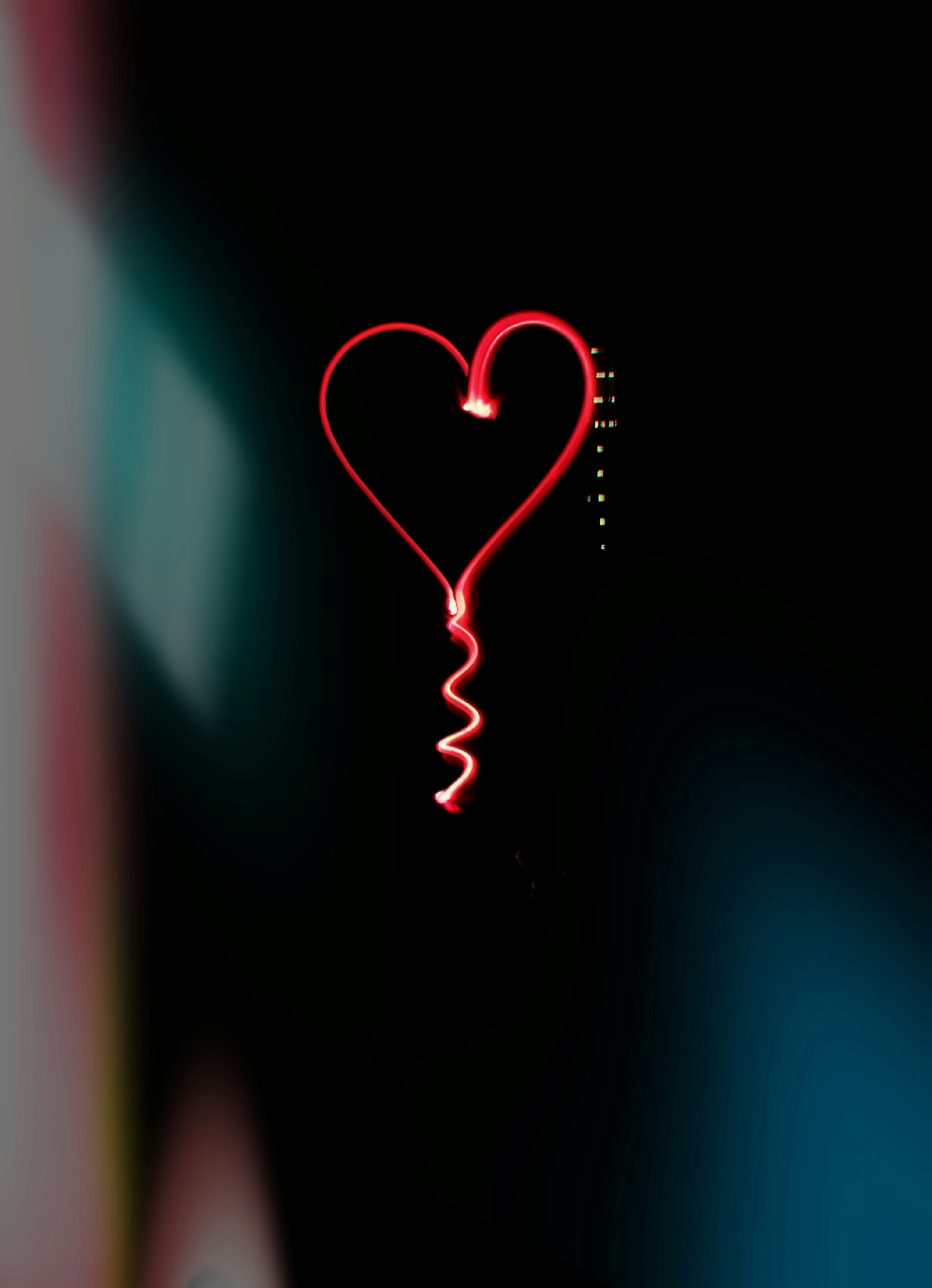 Neon Heartbeat in the DarkOctavio Fossatti