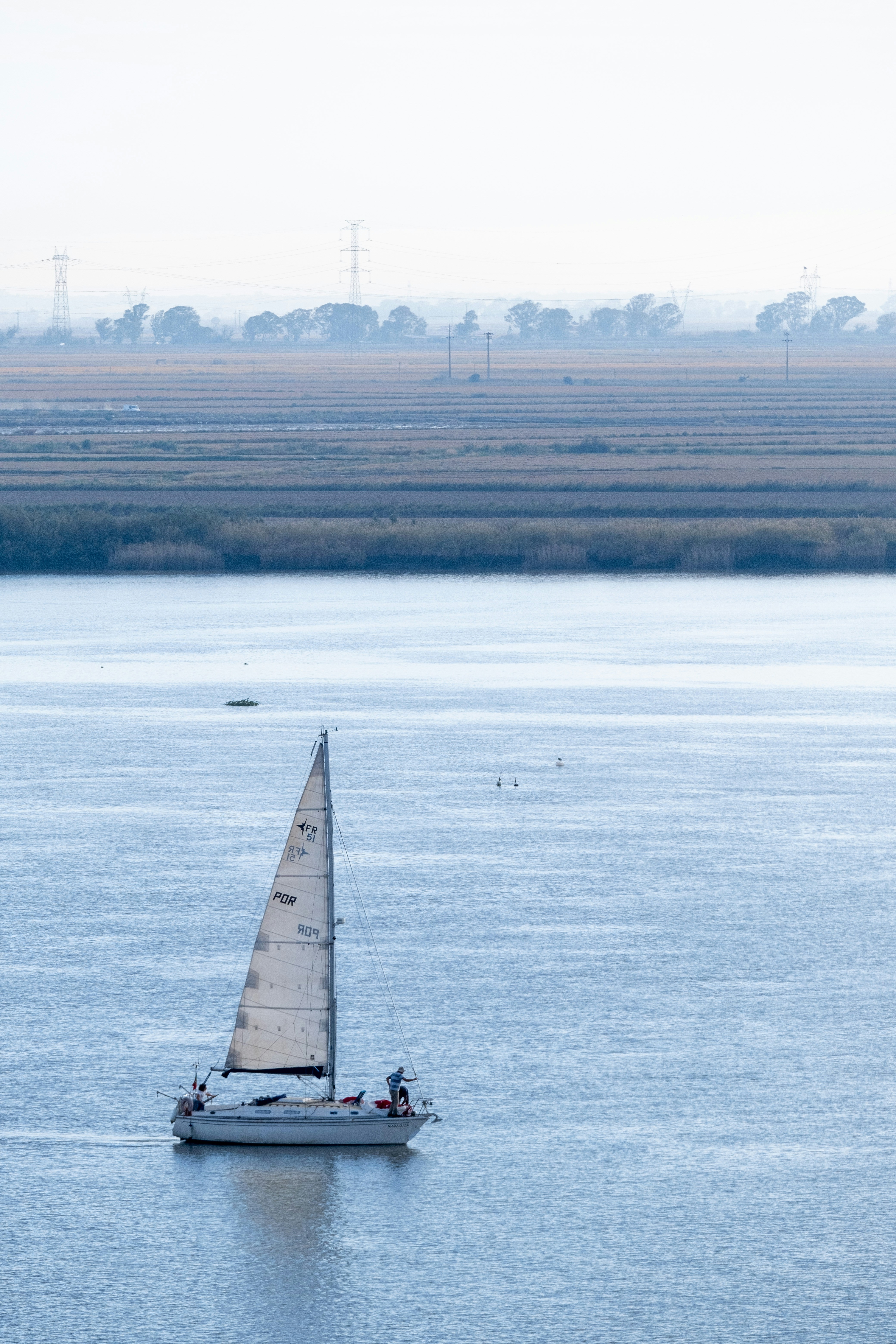 Serene Voyage Across Tranquil Waters