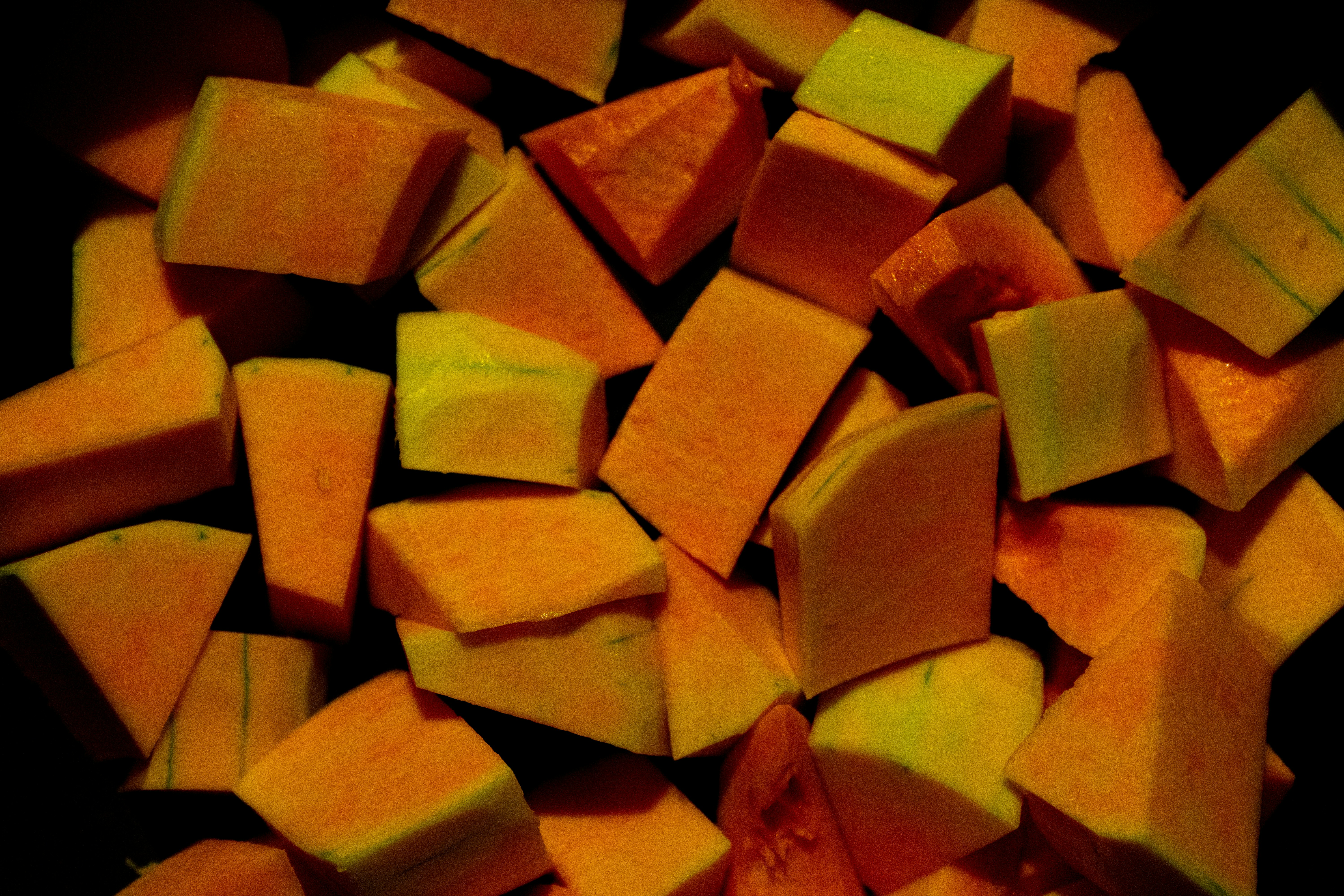 A pile of cut up cubes of food photo – Free Suisse Image on Unsplash