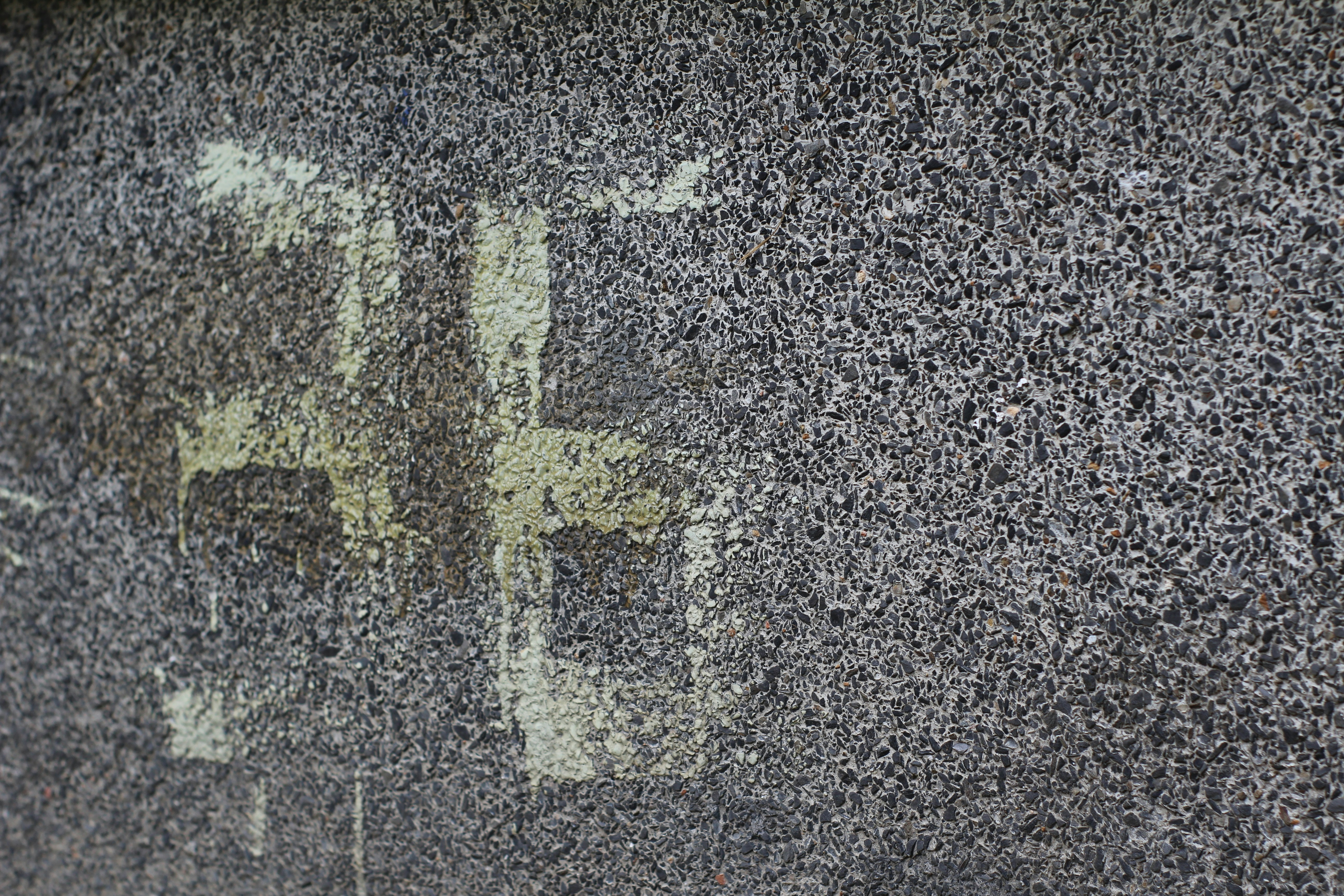 Ghost Letters on a Grainy Surface