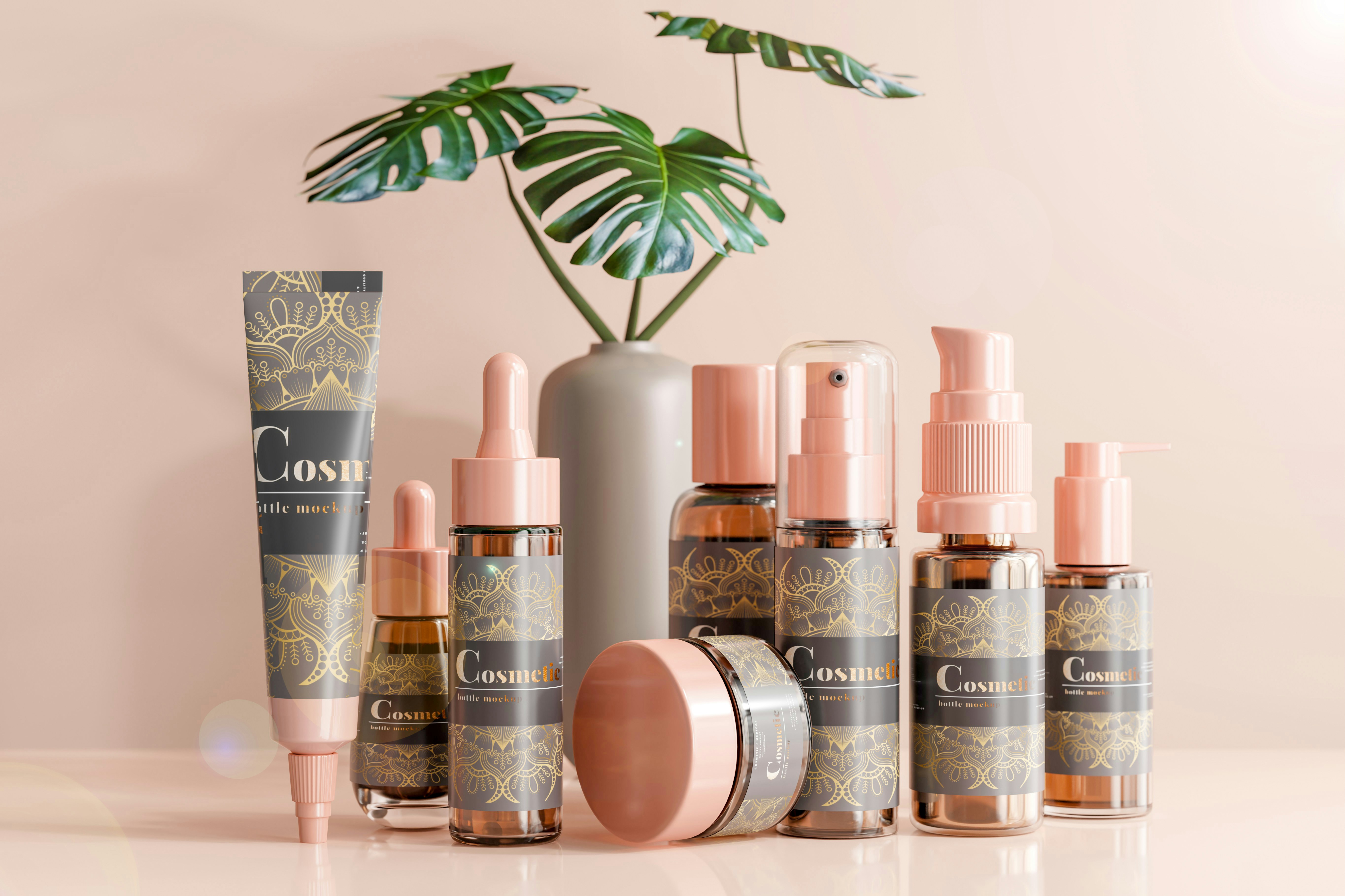 A group of different types of skin care products photo – Free Digital ...