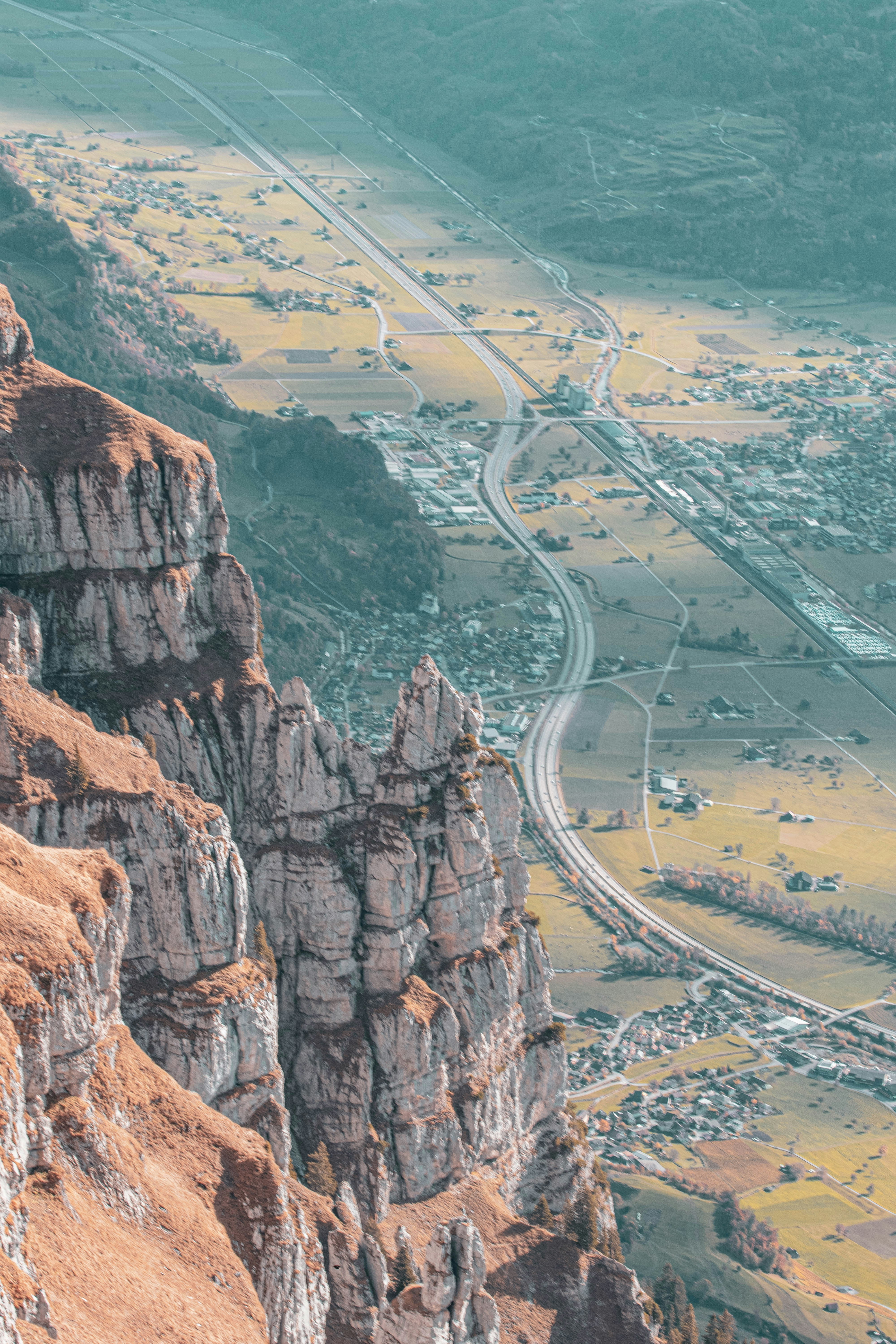 Vertical Giants Overlooking the Valley
