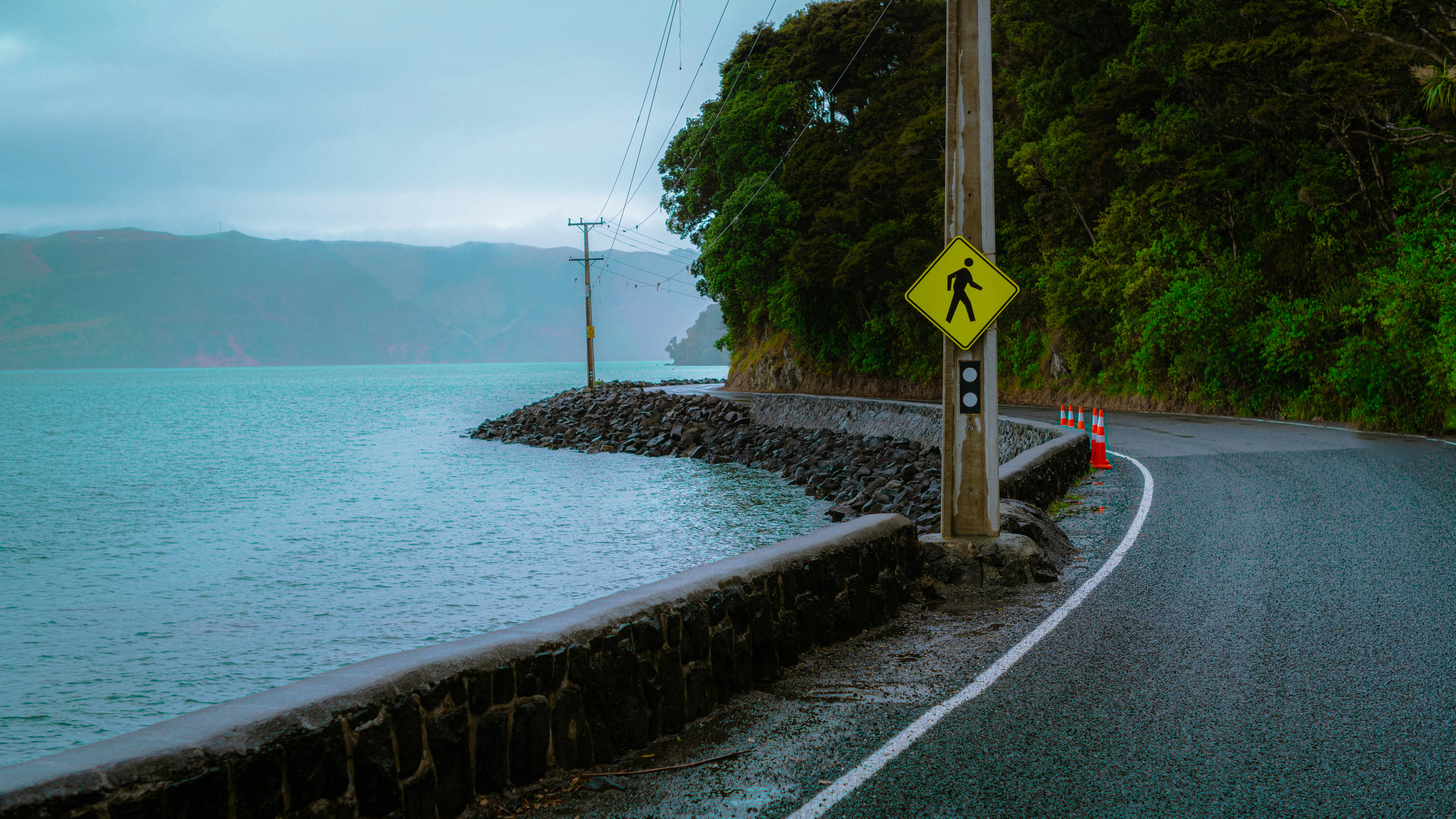 Coastal Curve: A Quiet Road Bends Toward the Sea