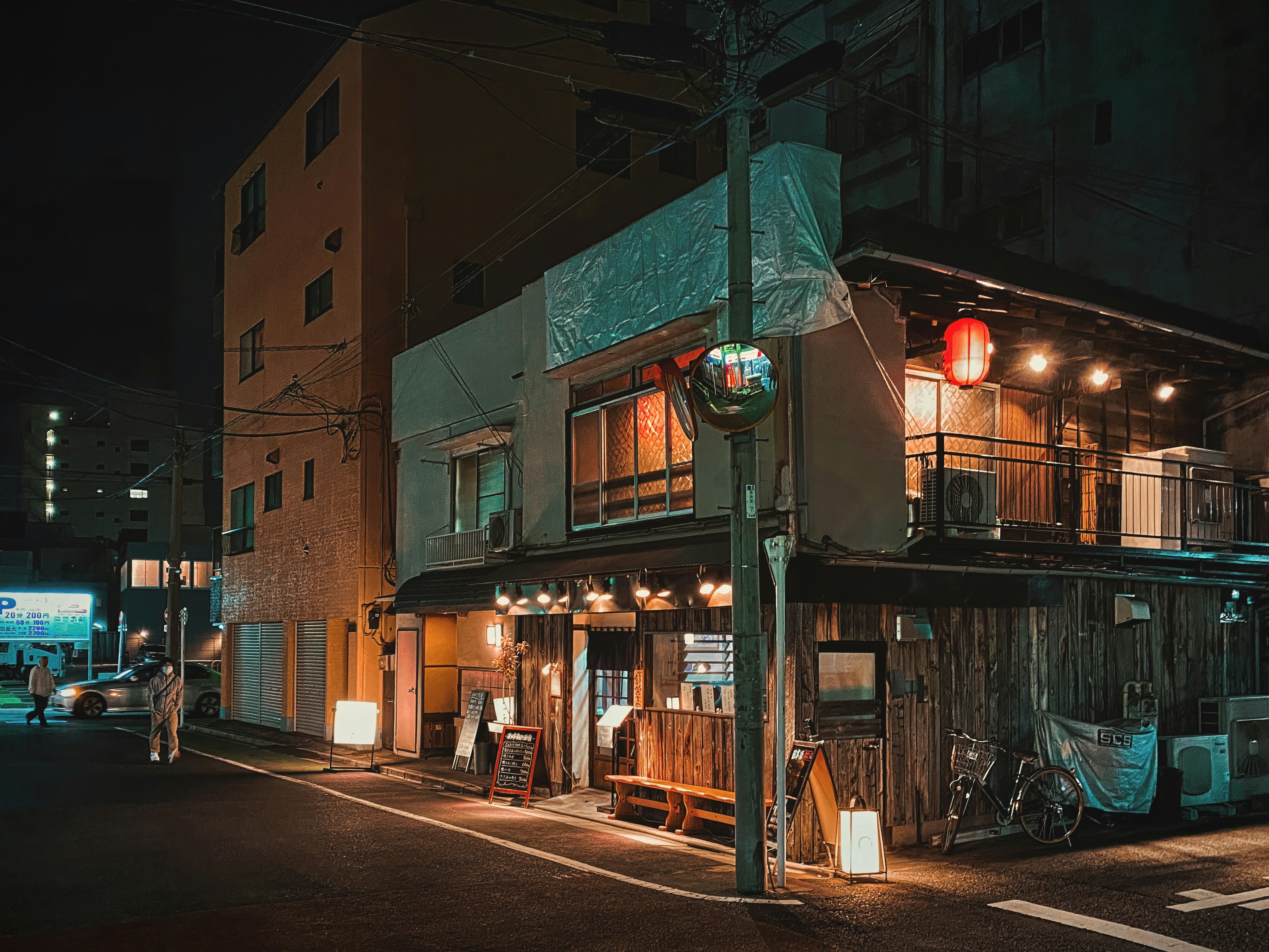 Street Corner With Buildings