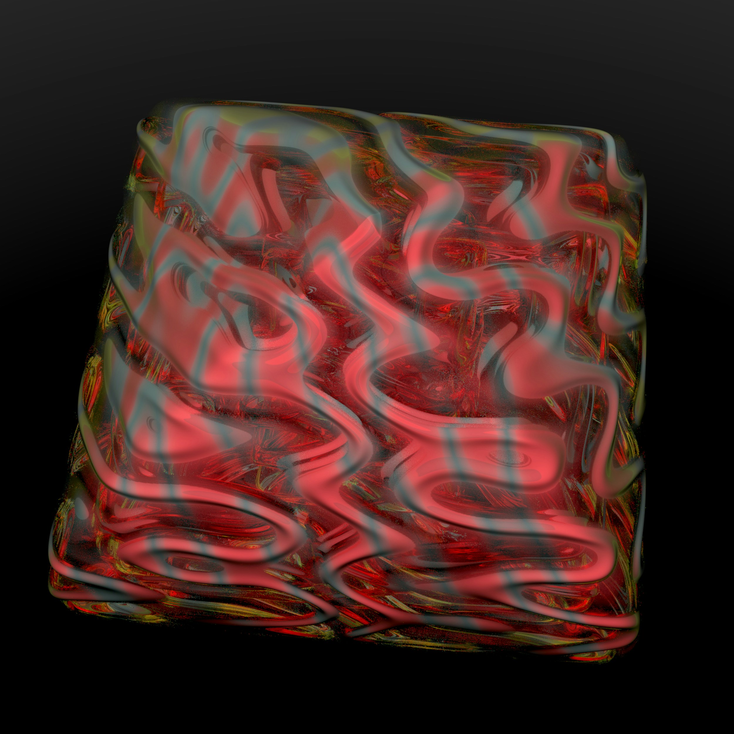 A red and green object with a black background photo – Free Diaper ...