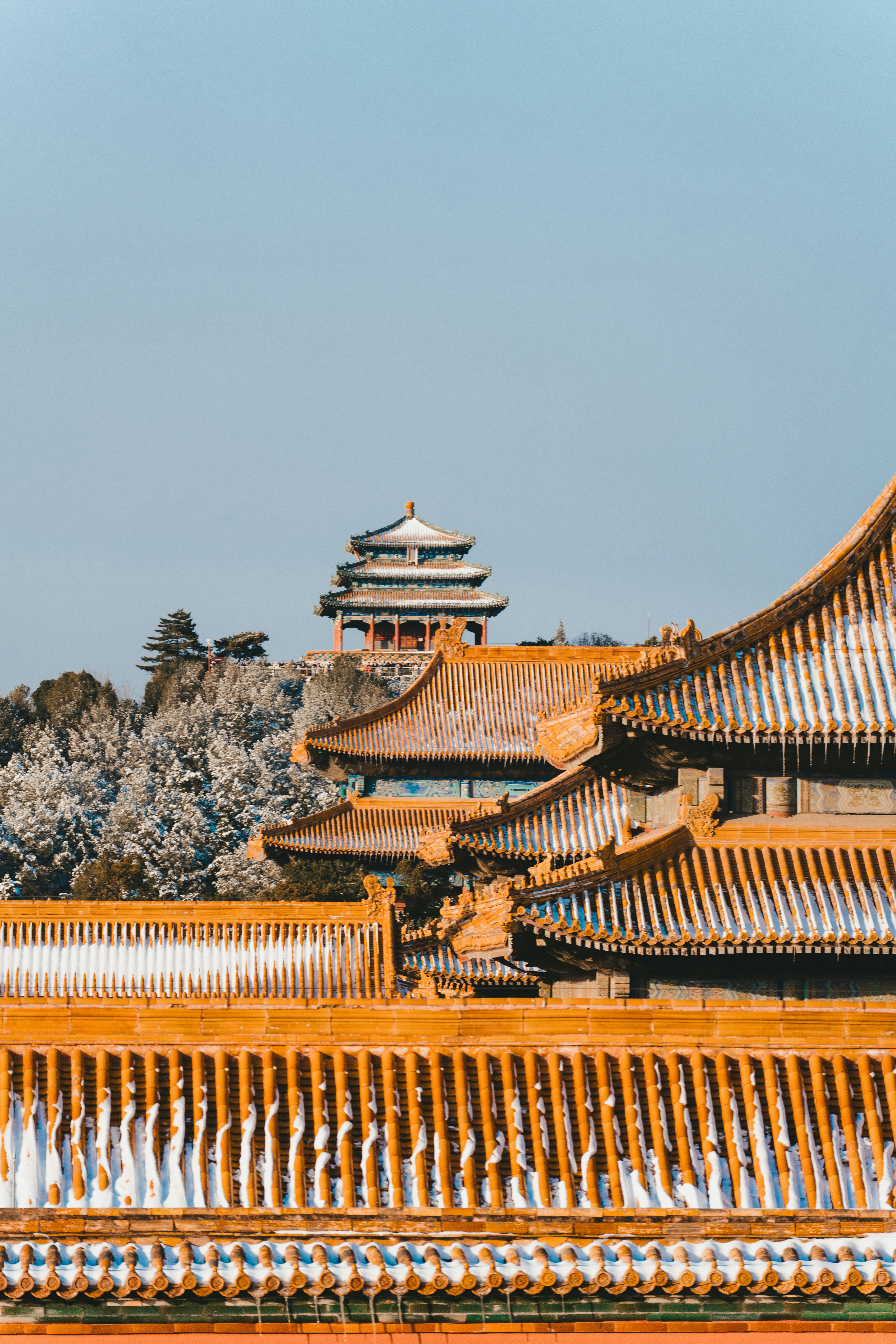 A tall building with a tower on top of it photo – Free Beijing Image on ...