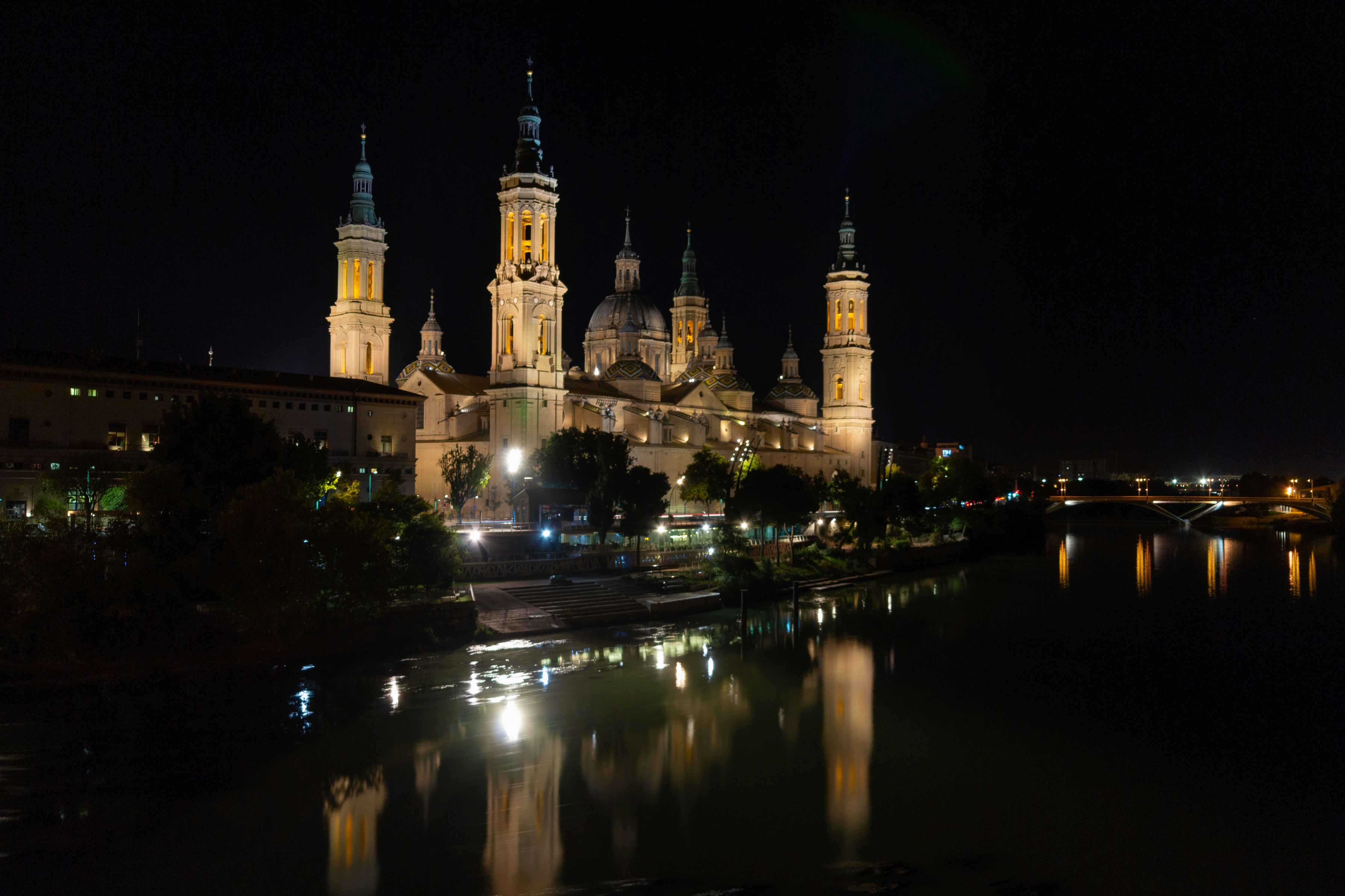 Nighttime Elegance by the Riverside