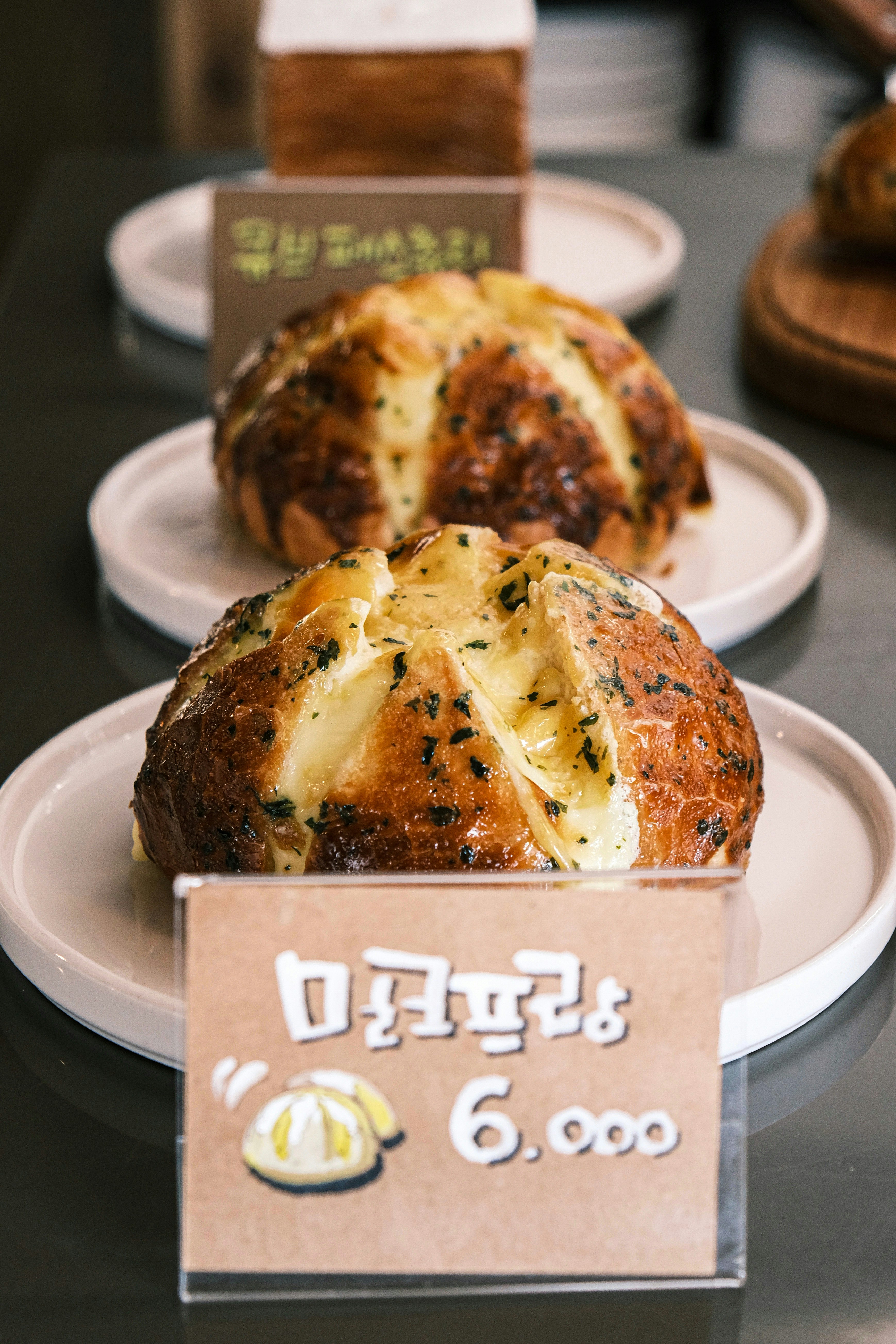 Cream-Glazed Garlic Rolls on a Tasting Row