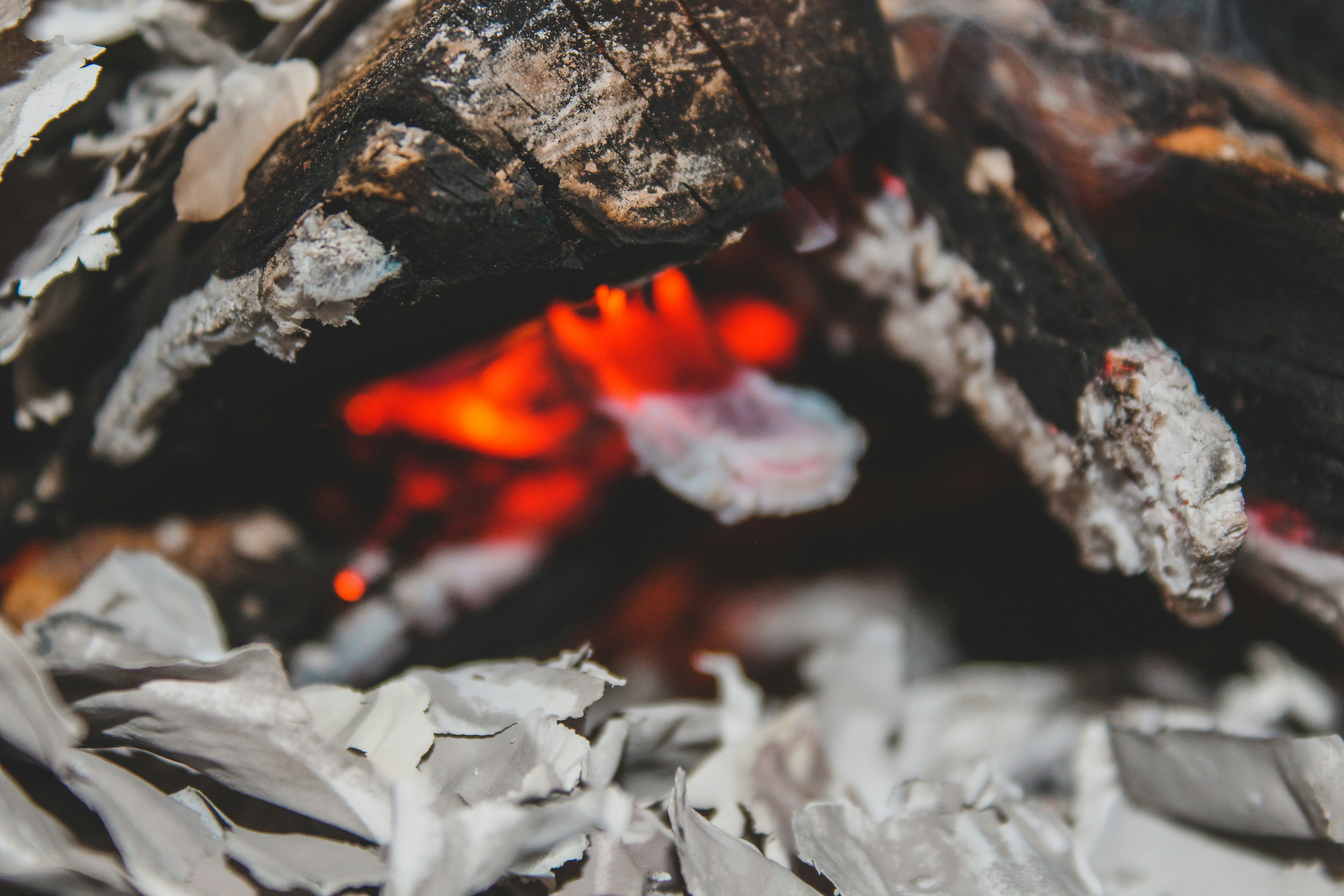 A close up of a fire with tin foil around it photo – Free İstanbul ...