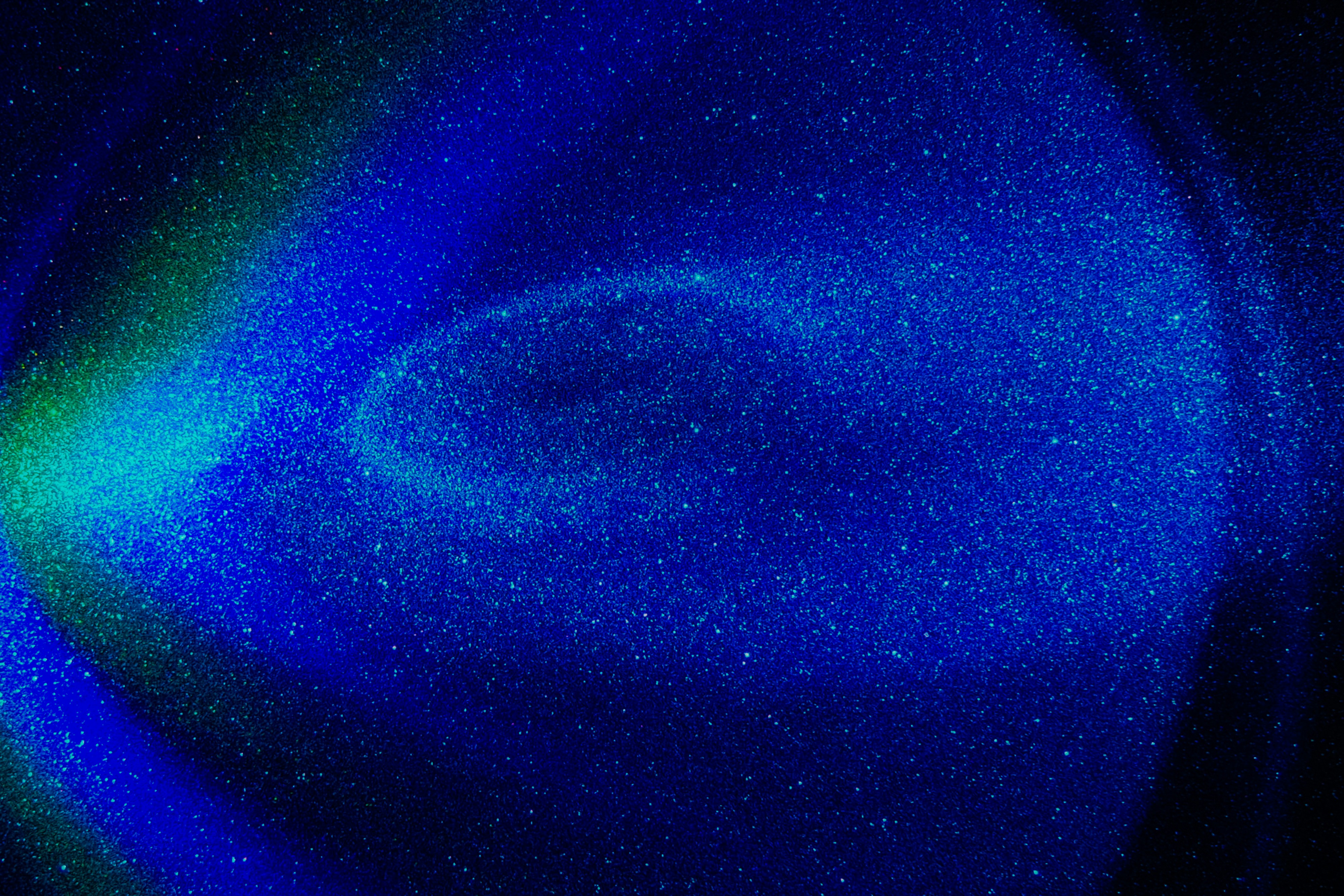 Aurora Veil: A Spiral of Galaxy Dust in Neon Night