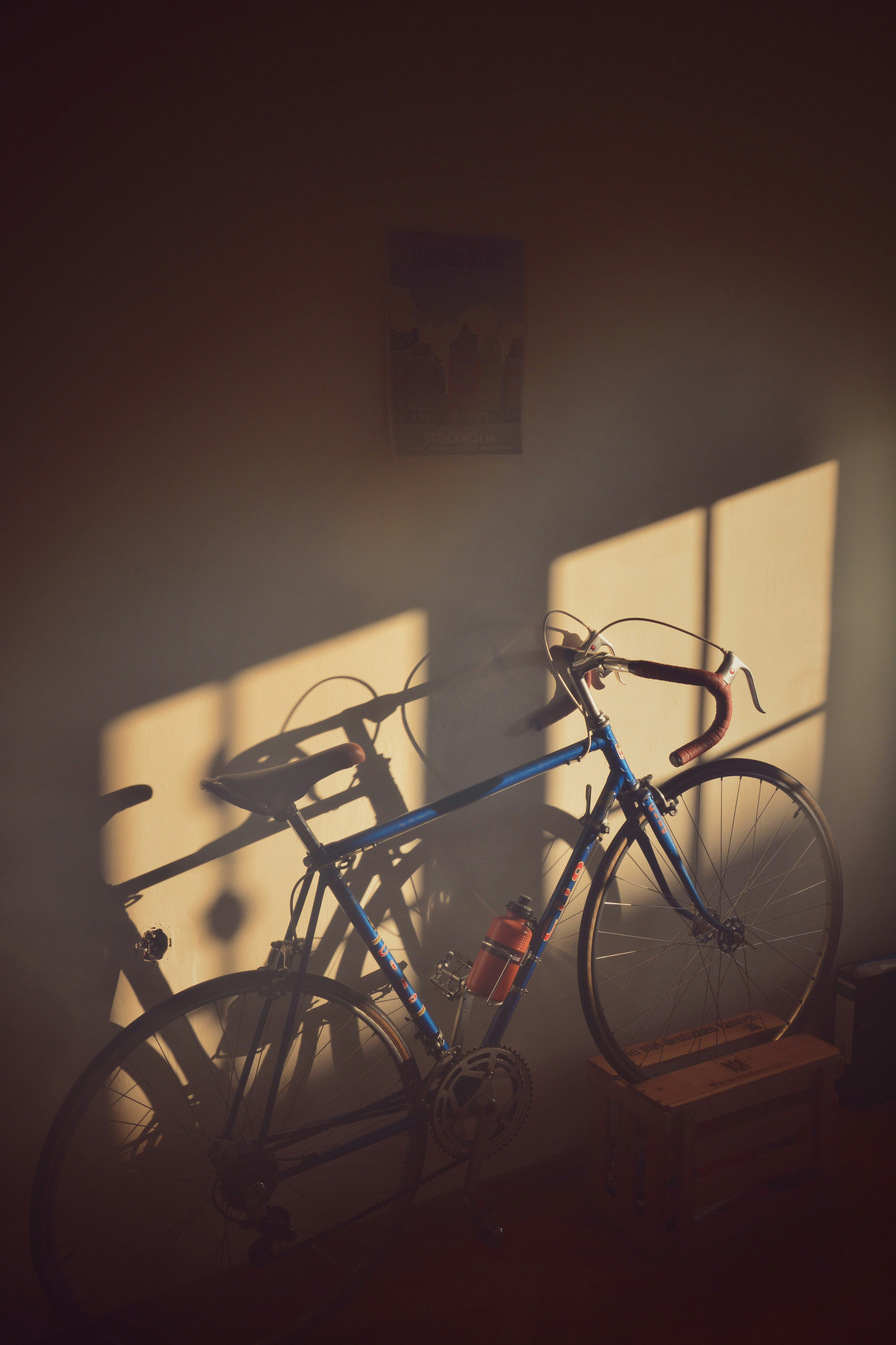 Sunlit Cycle: A Nostalgic Ride Inside a Quiet Room