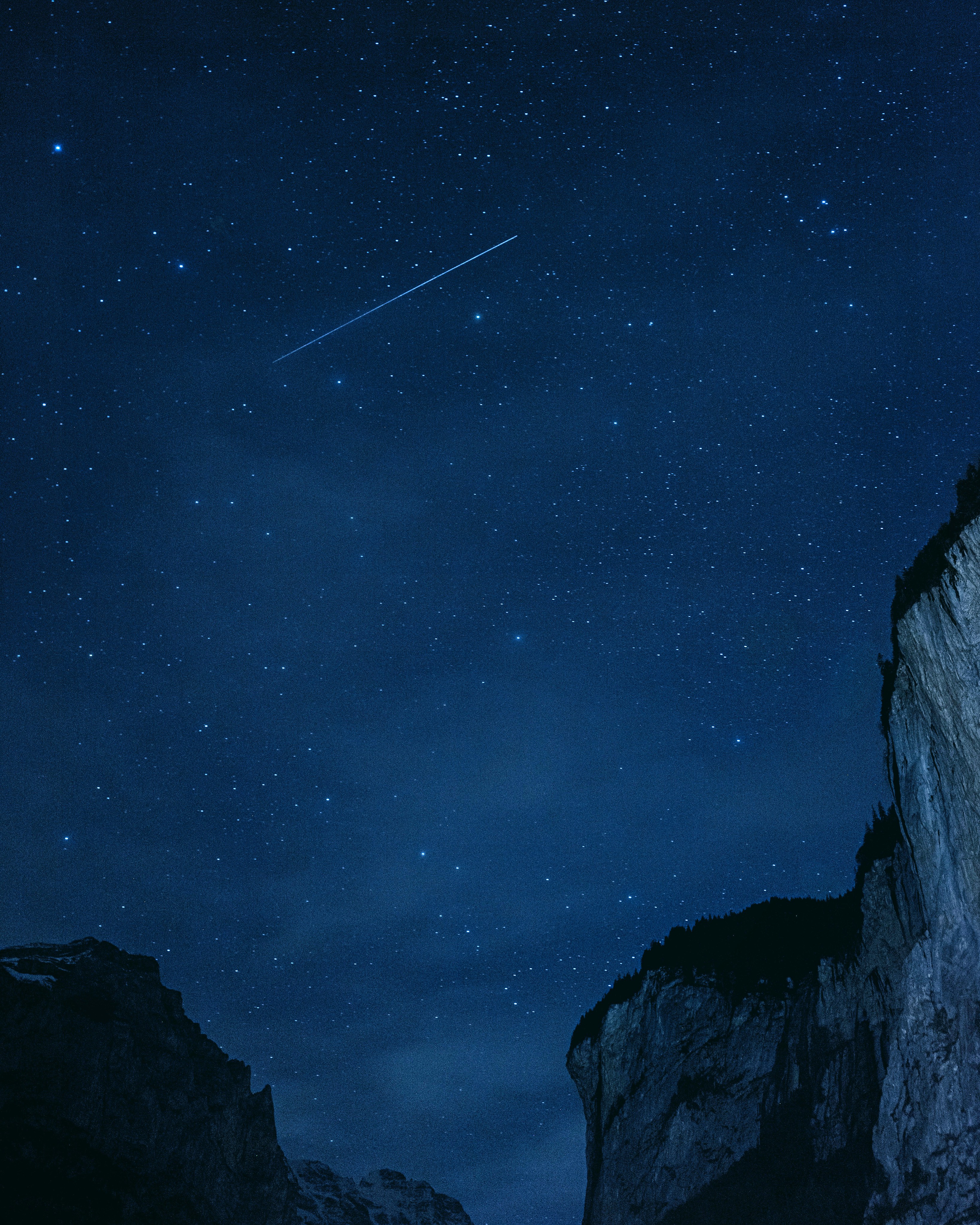 Streak of Light Across the Night: Meticulous Skyward Ascent