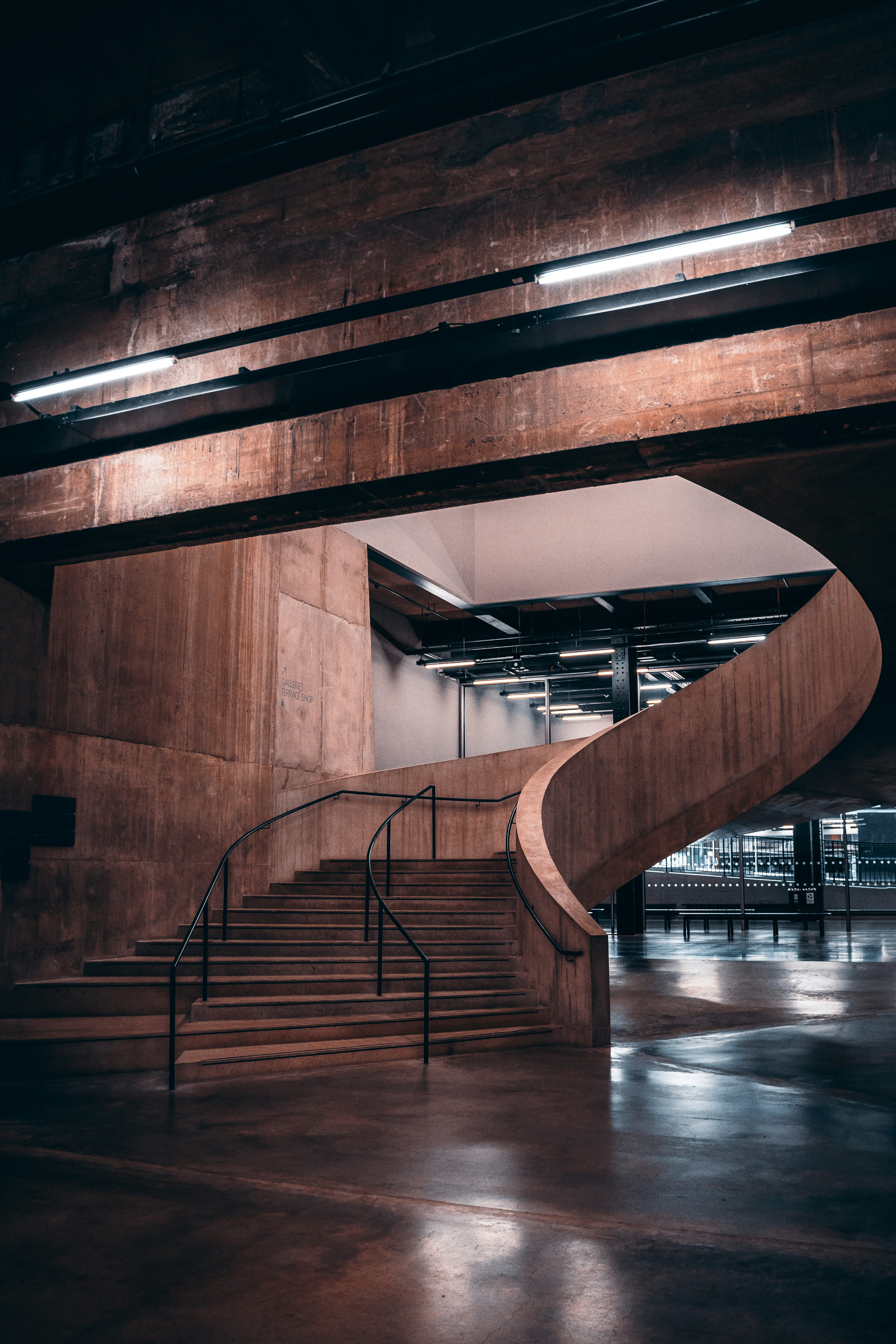 Staircase at  TATE museum 