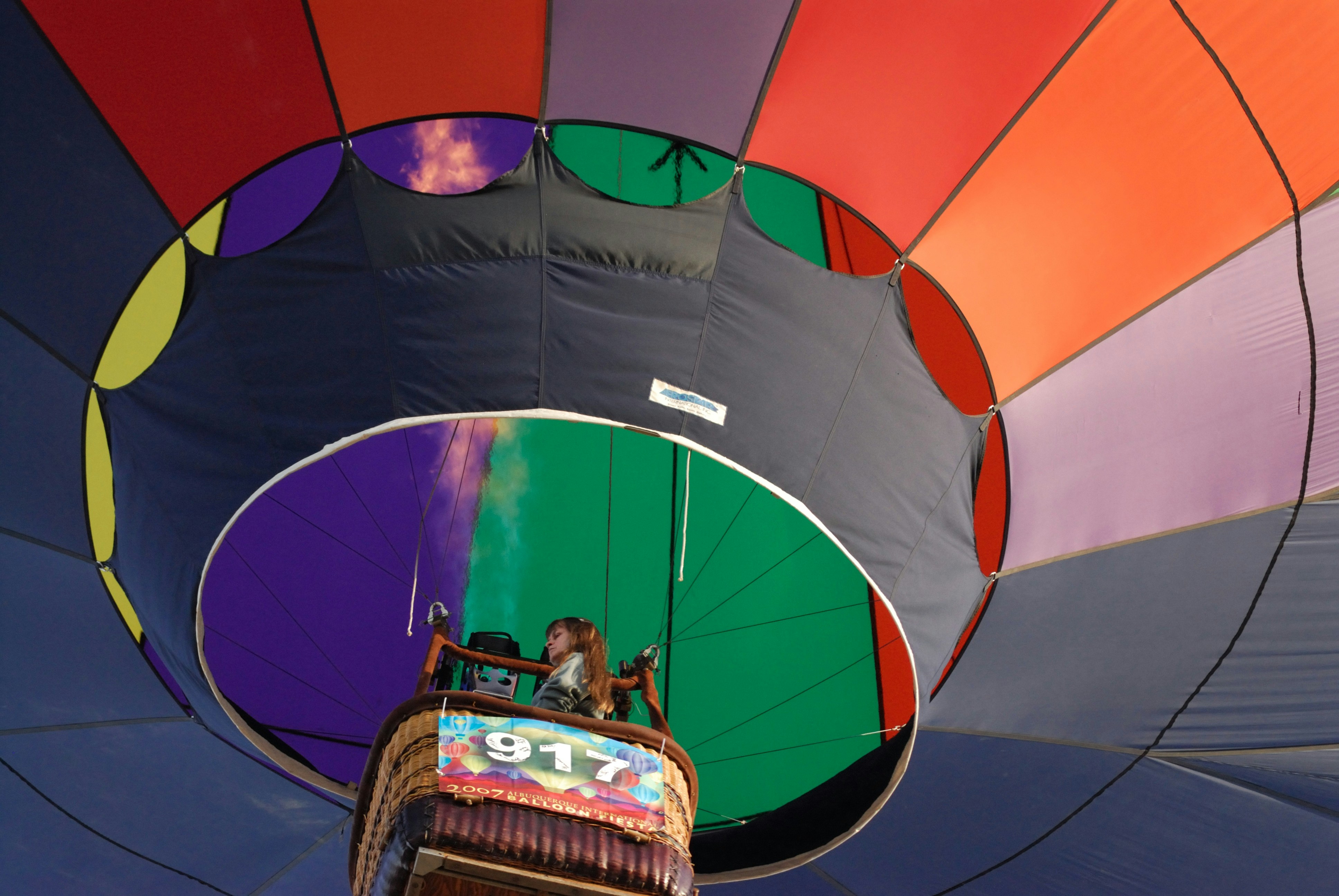 A large colorful hot air balloon being inflated photo – Free Hot air ...