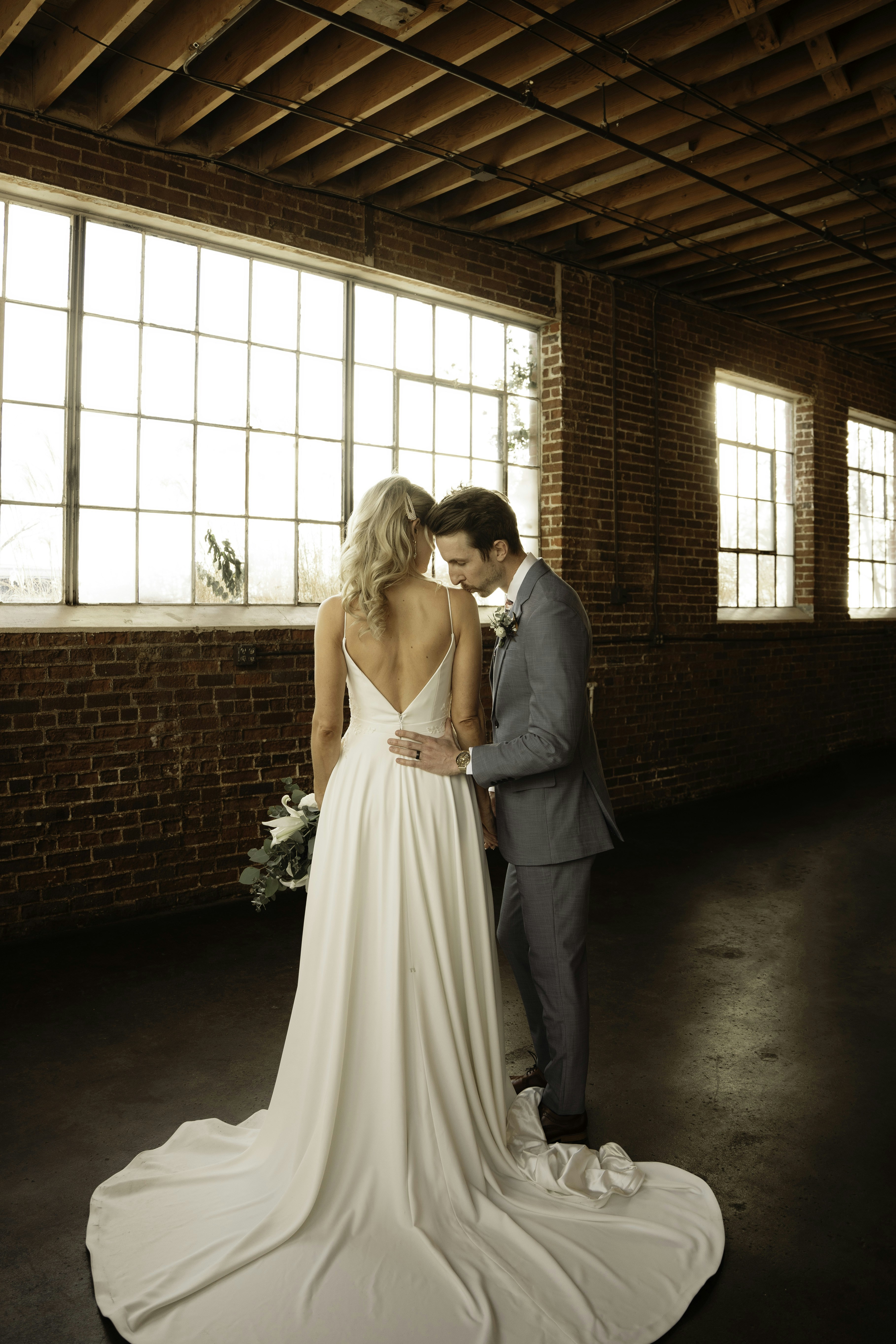 Whispers and Veil: A Quiet Moment in Brick Light