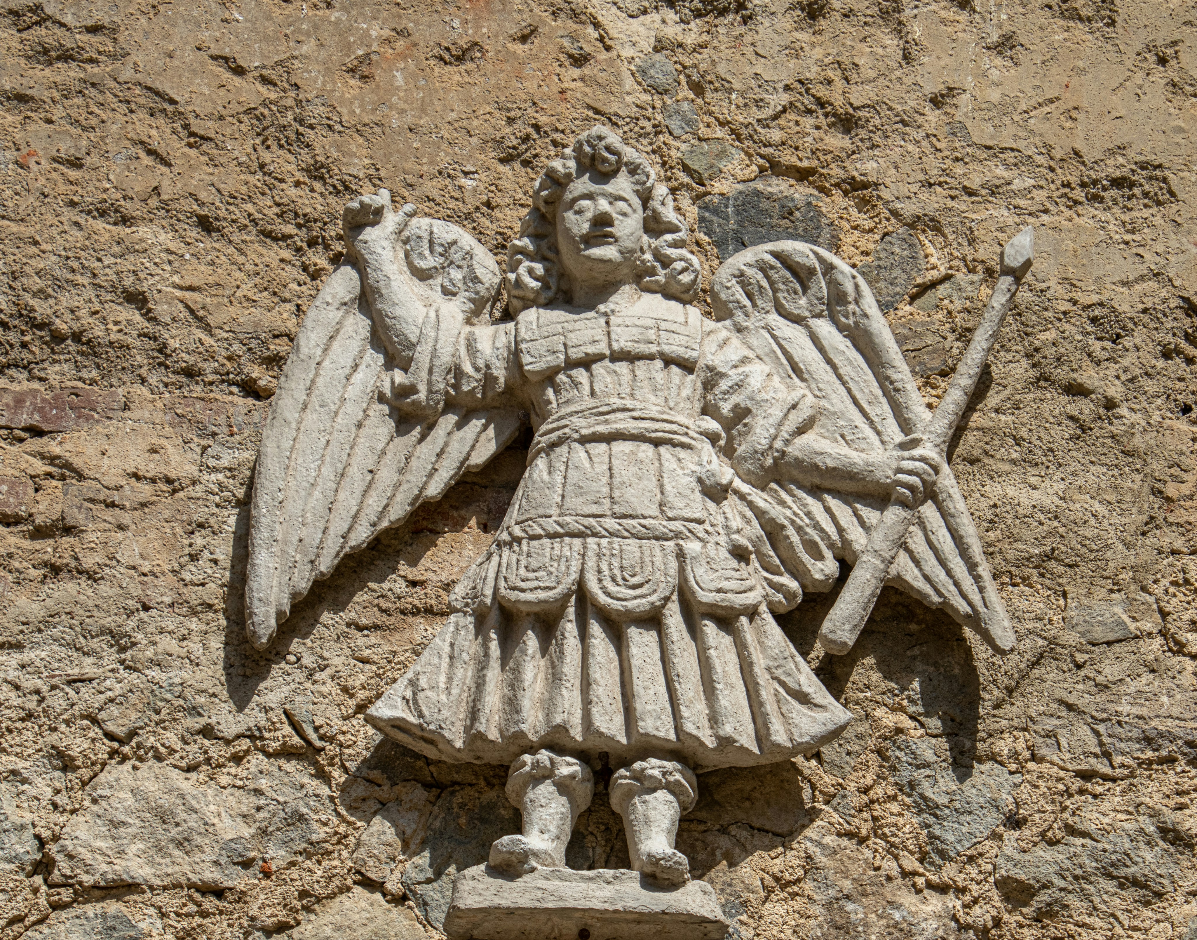 Guardian of the Stone: A Winged Sentinel