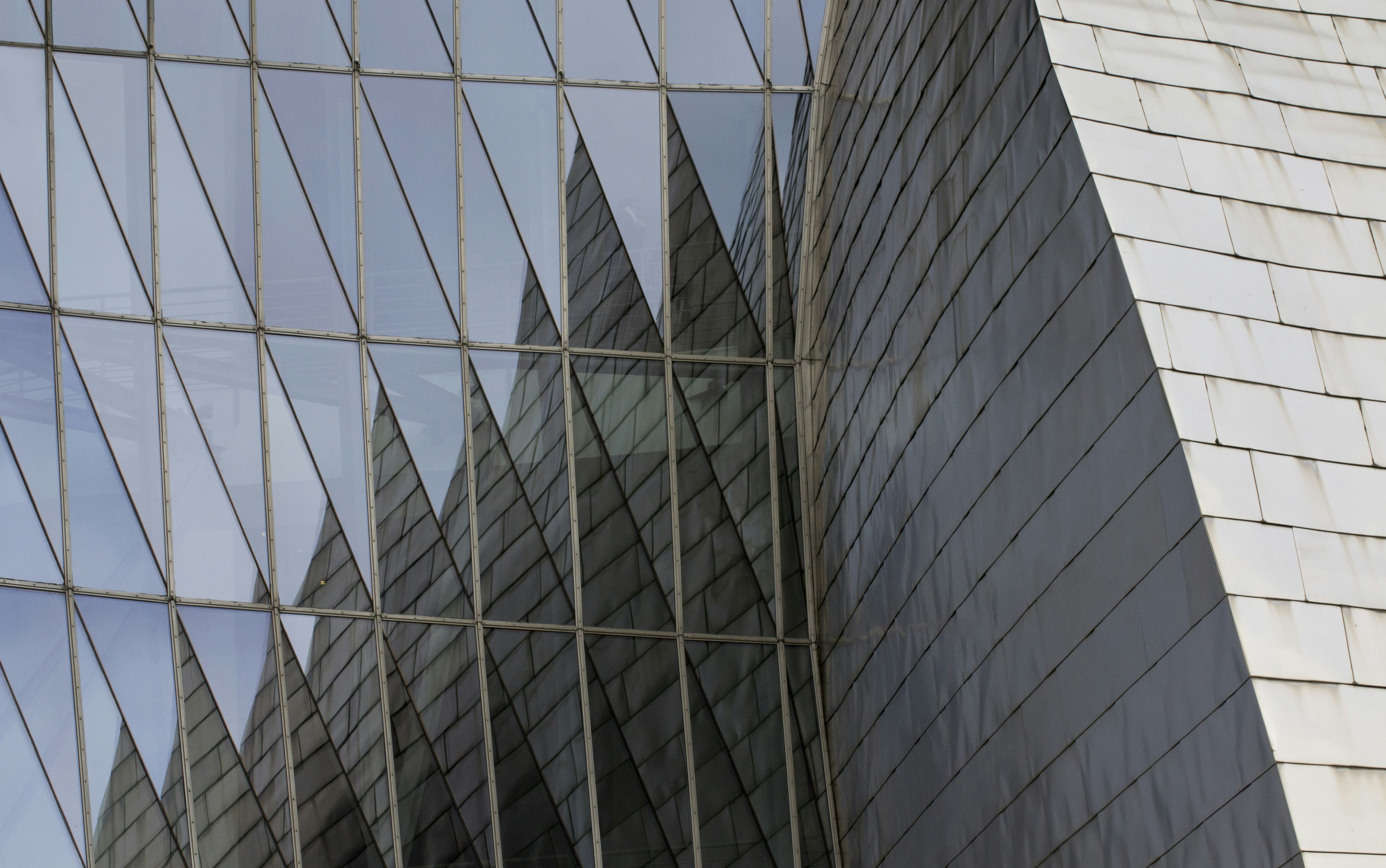 Architectural Reflections: Geometric Elegance