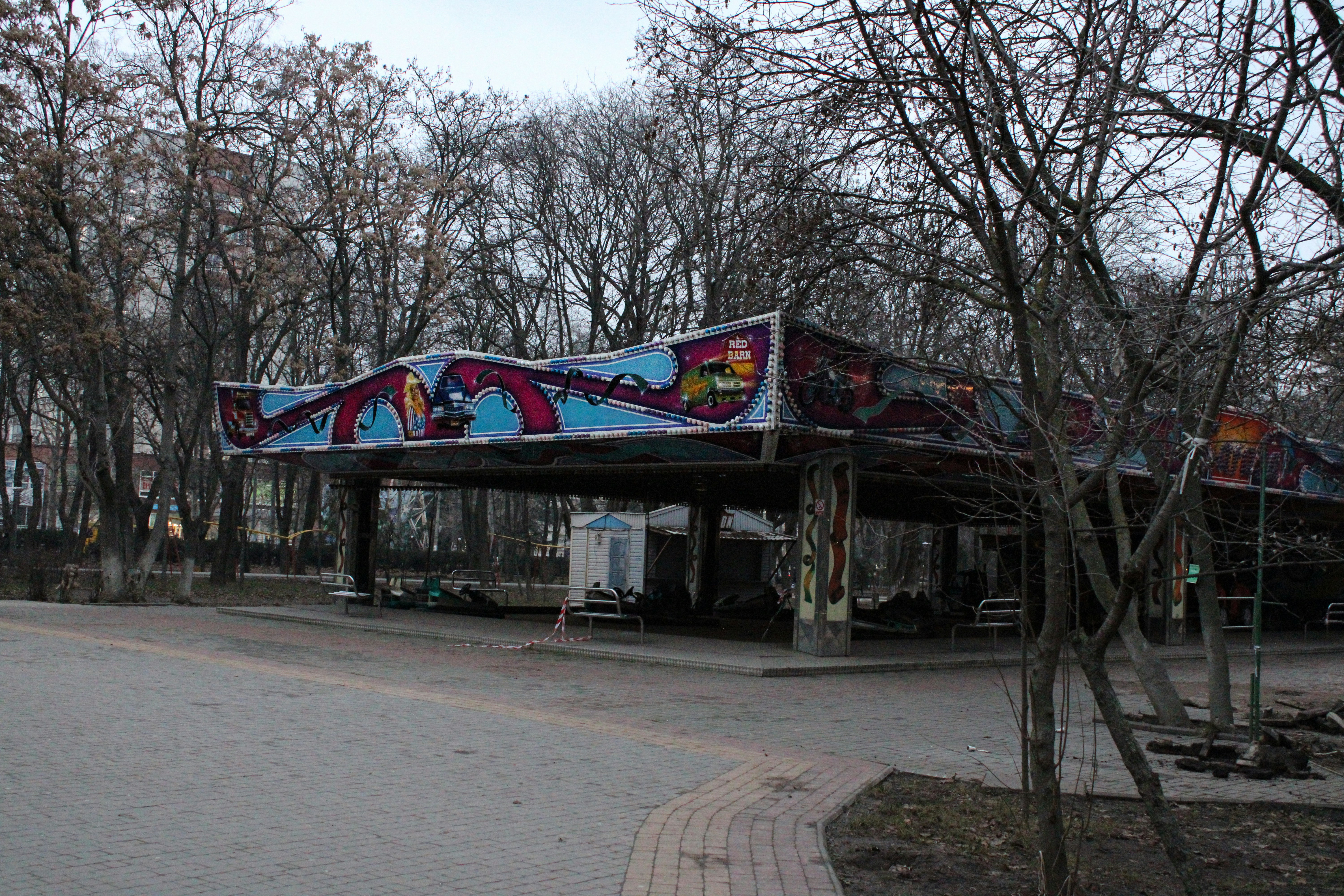 Urban Canvas: Echoes of Color in a Forgotten Space