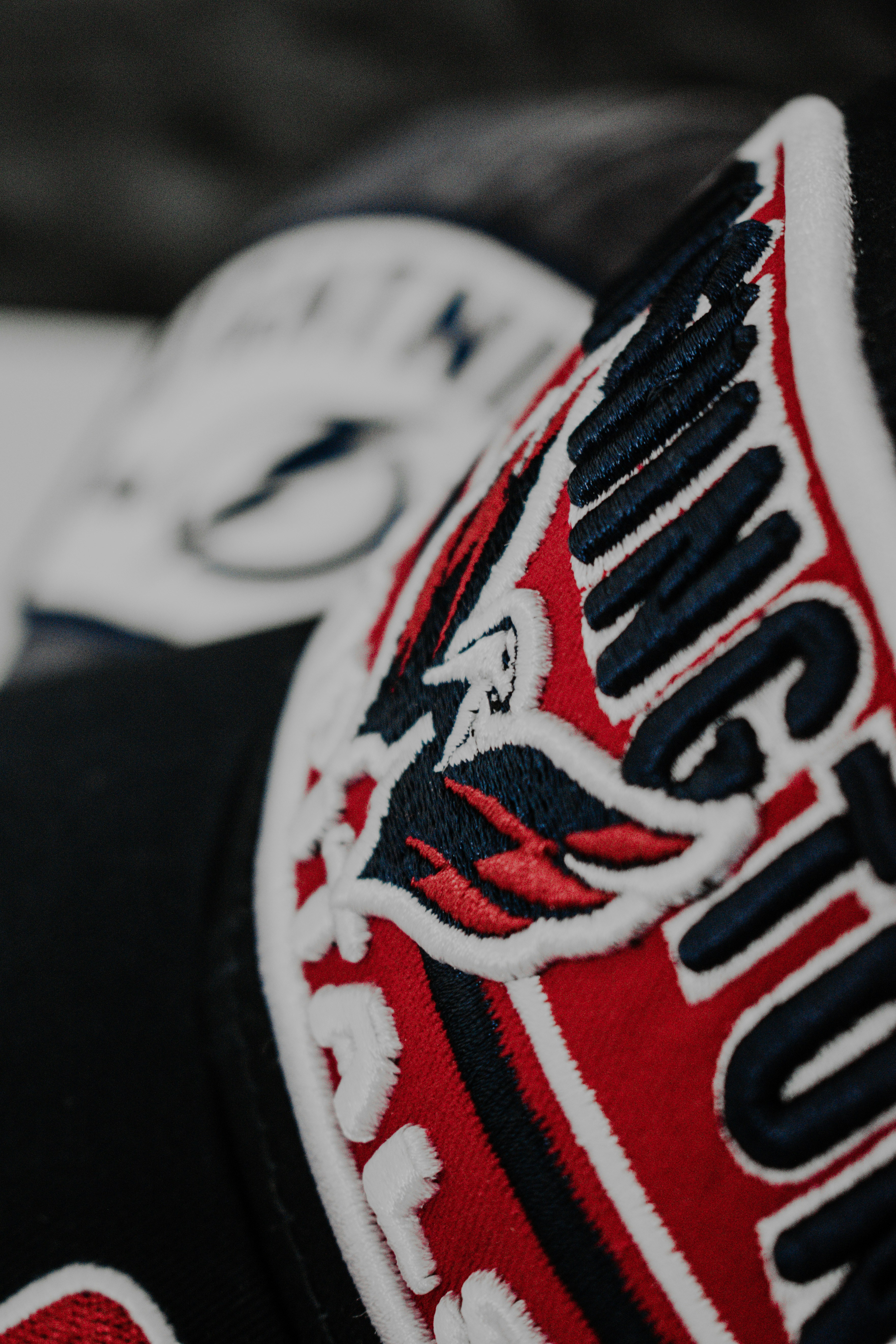 A close up of a black and red hat photo – Free Washington dc Image on ...
