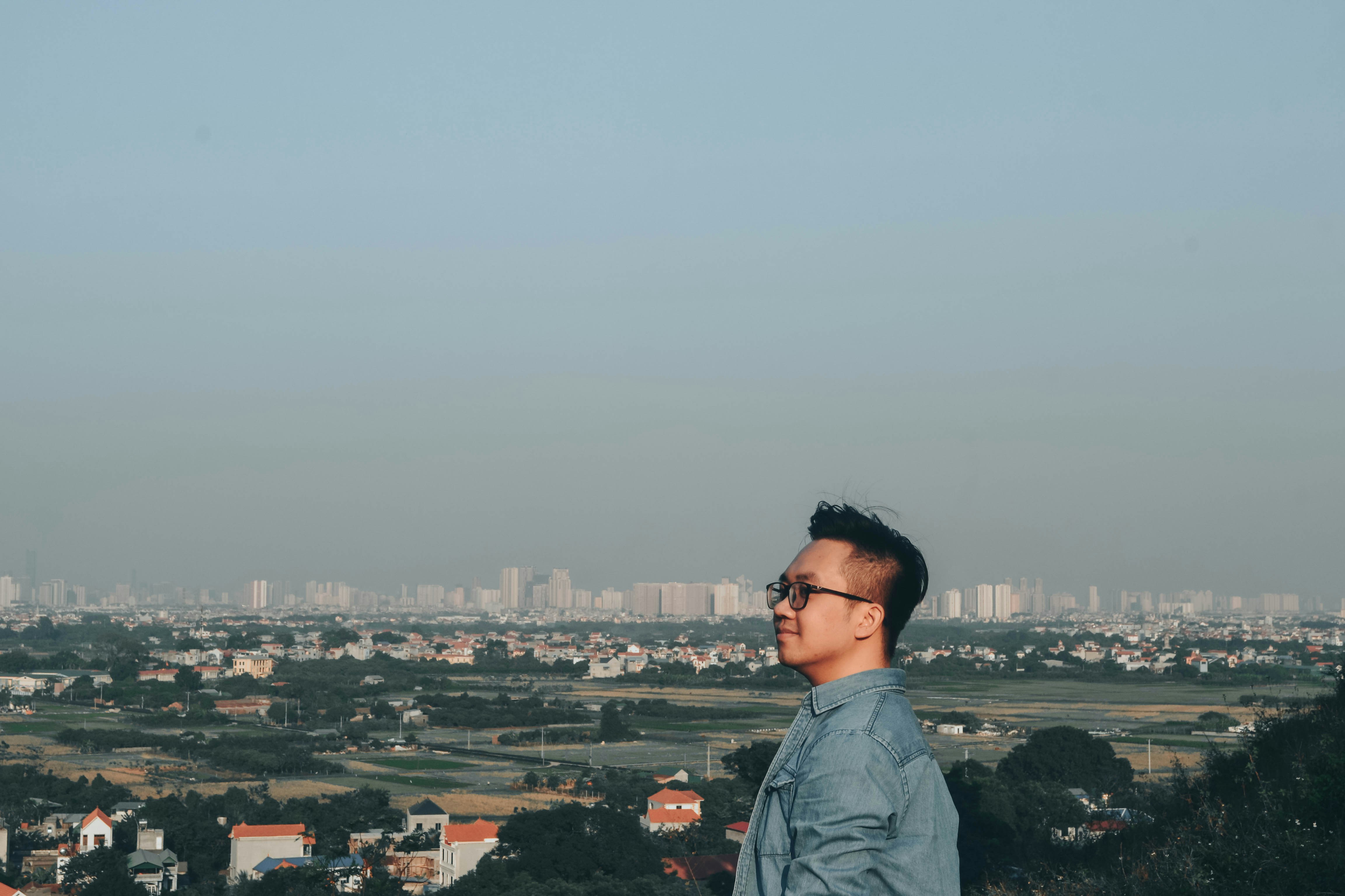 Contemplation Over the Cityscape