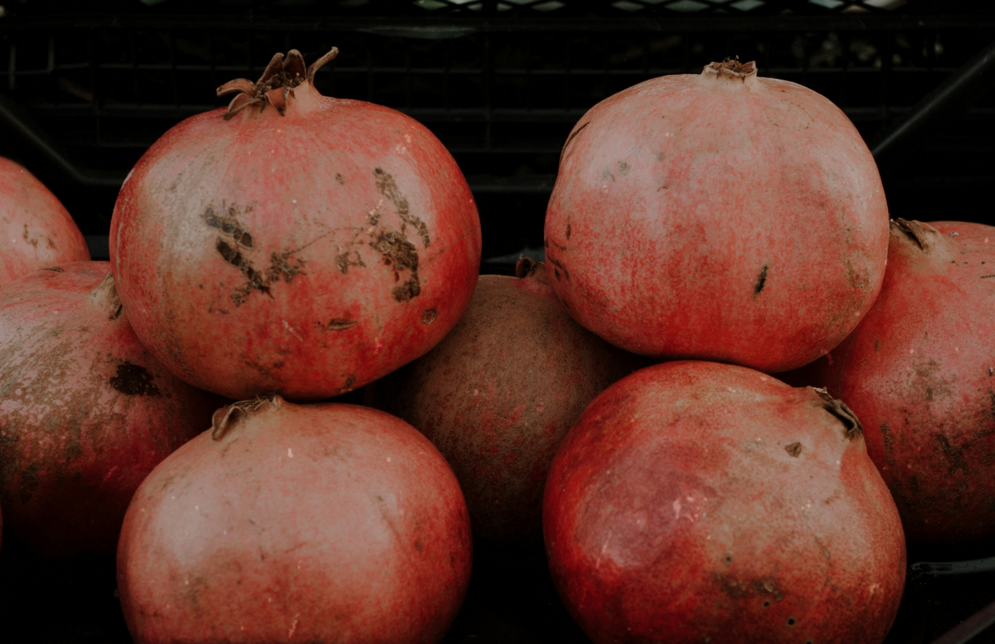 Un tas de grenades assises les unes sur les autres photo – Photo Plante ...