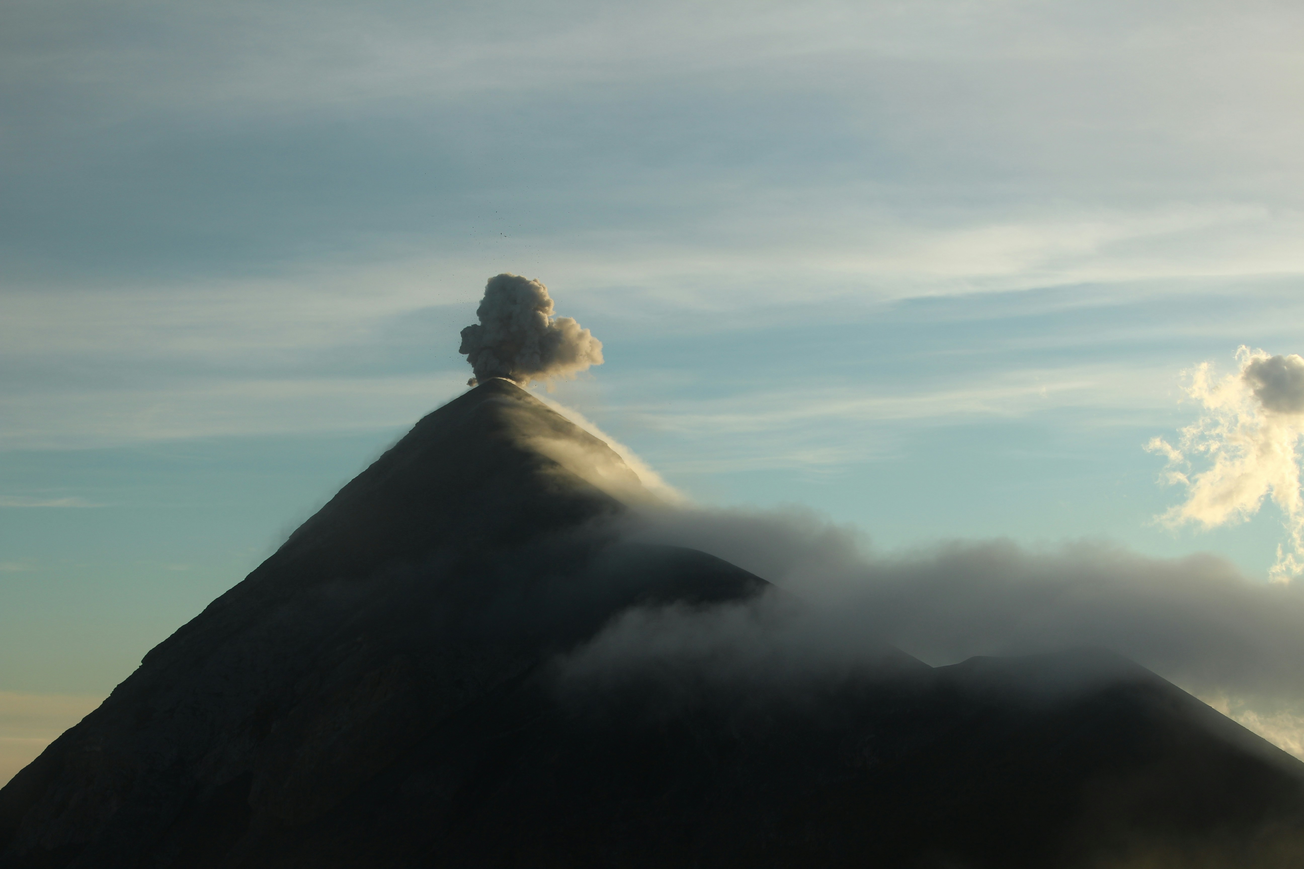 Eruption Majesty: A Glimpse of Nature's Fury