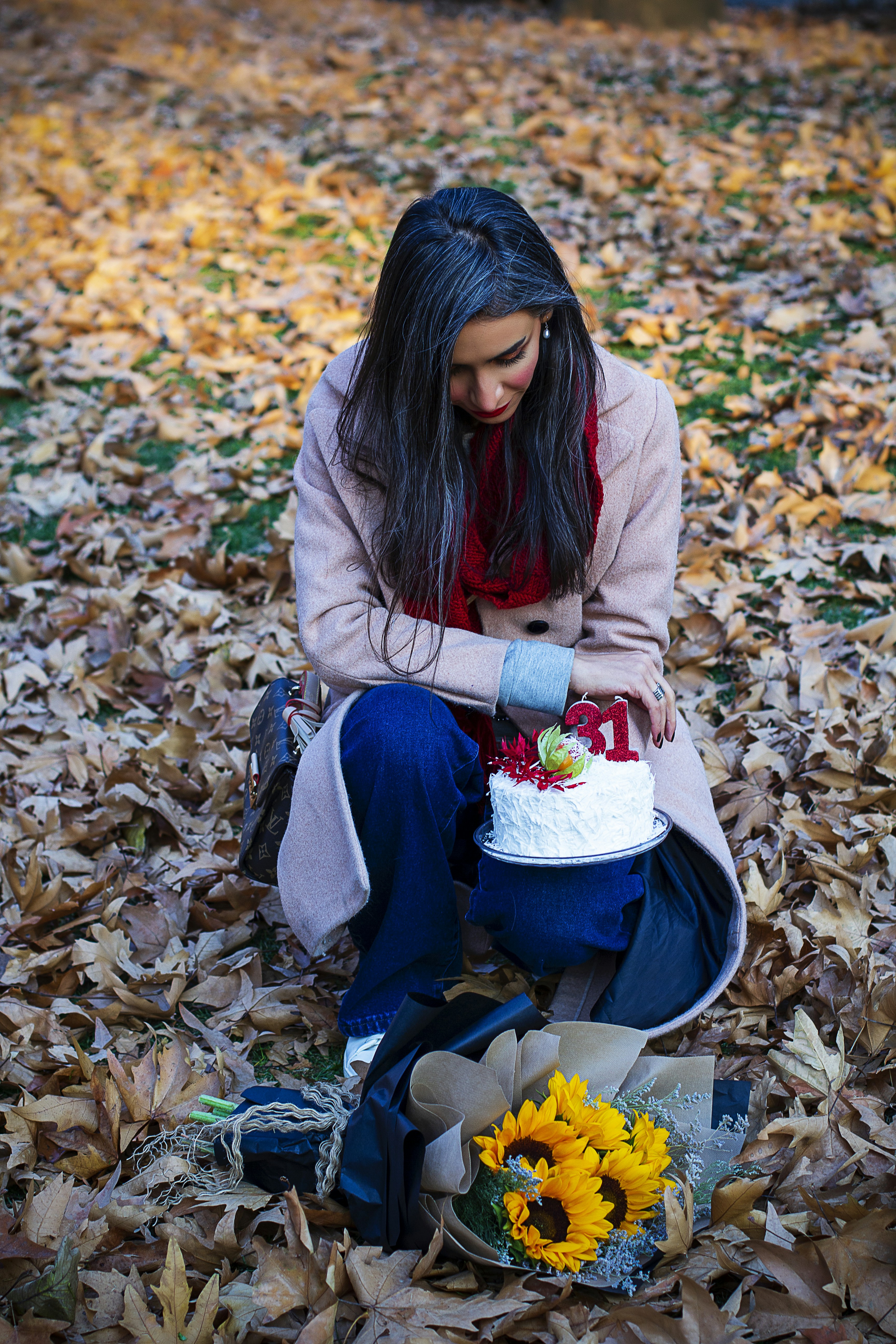Autumn Quiet: A Birthday Moment Between Leaves