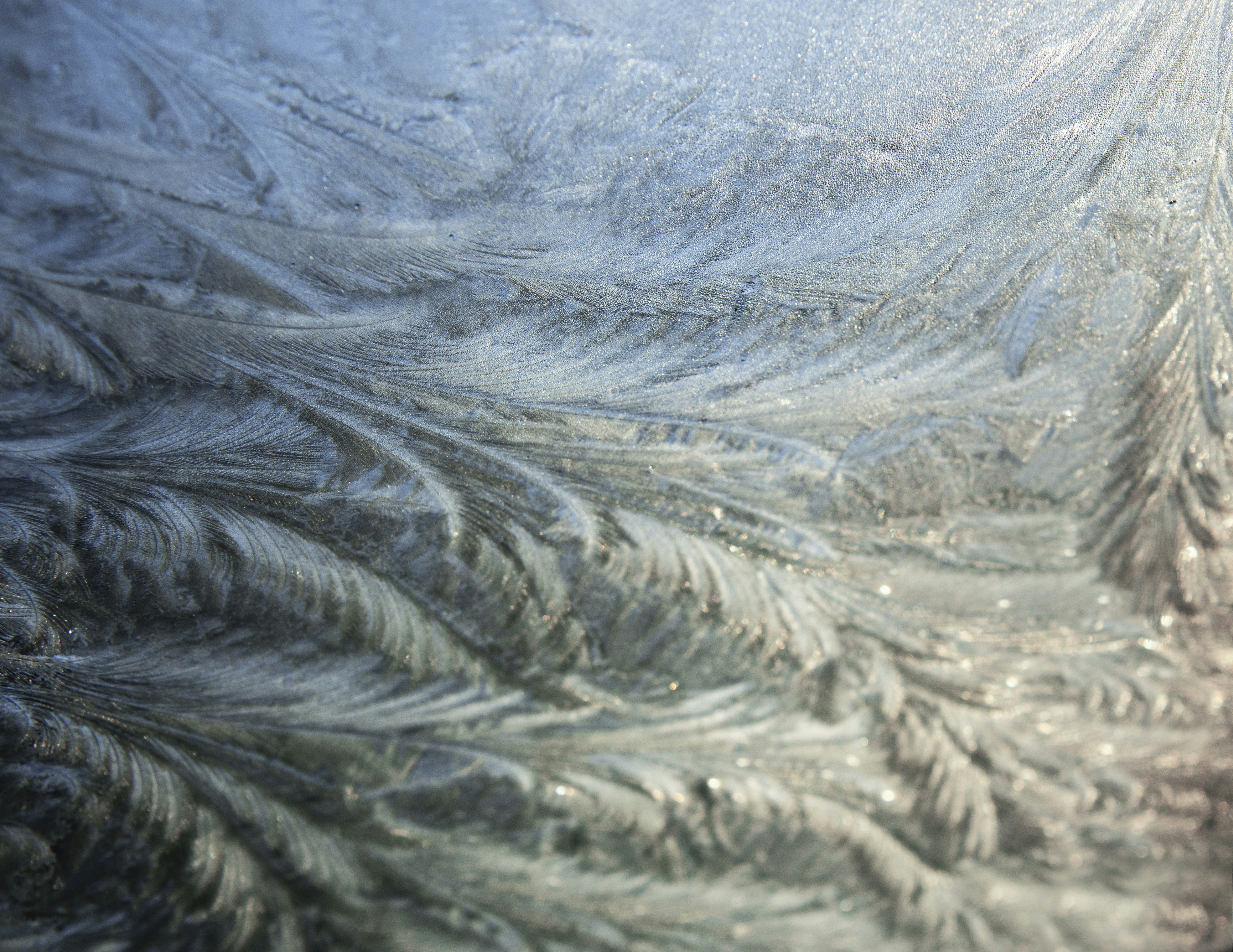 A close up view of a frosty window photo – Free Marbaix la tour Image ...
